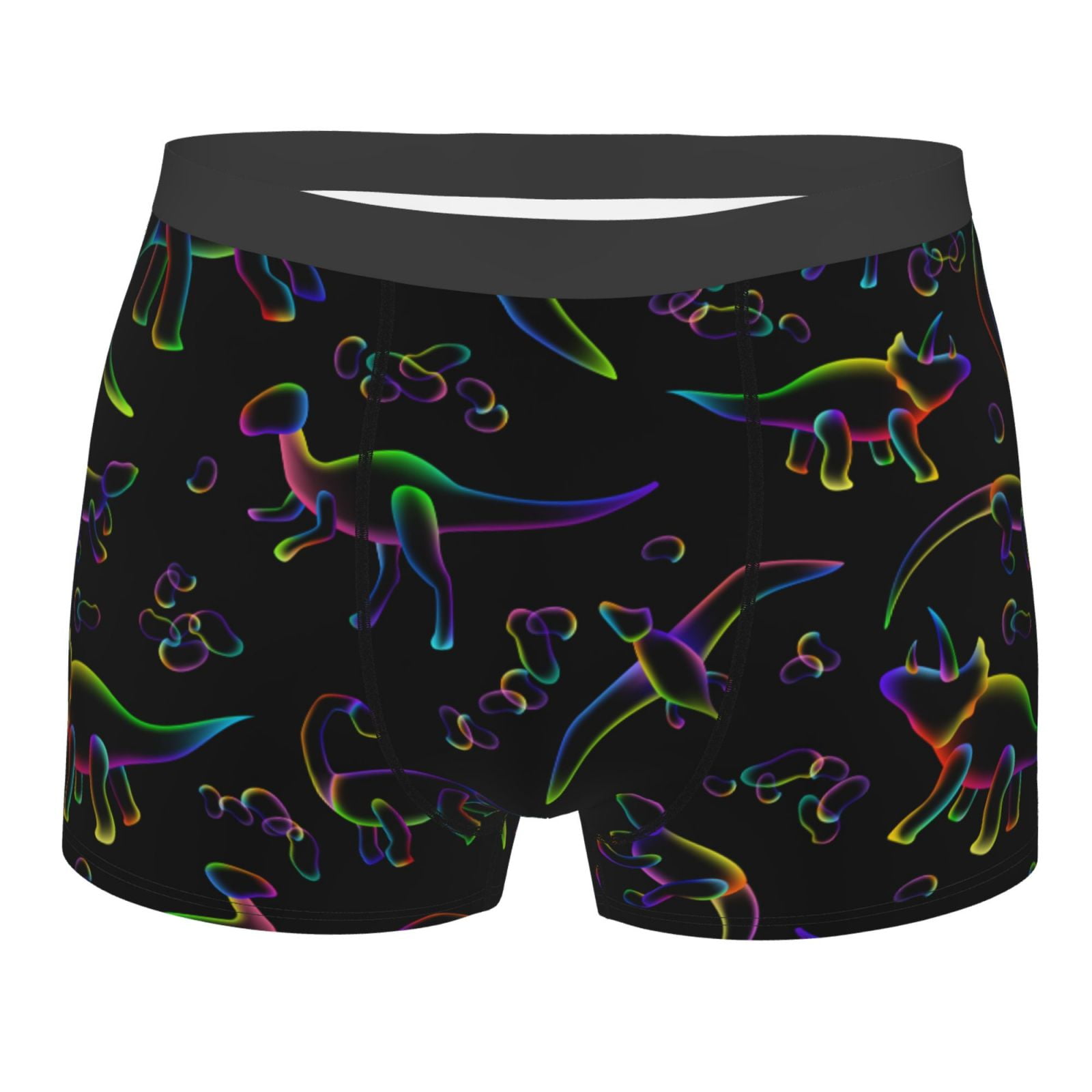 Bingfone Dinosaur Men'S Underwear - Casual Stretch Boxer Briefs-Xx ...
