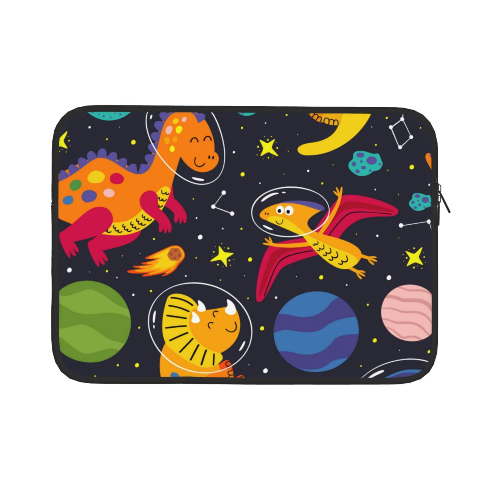 Bingfone Dinosaurs In Space Laptop Sleeve Case 13 Inch, 360° Protective ...