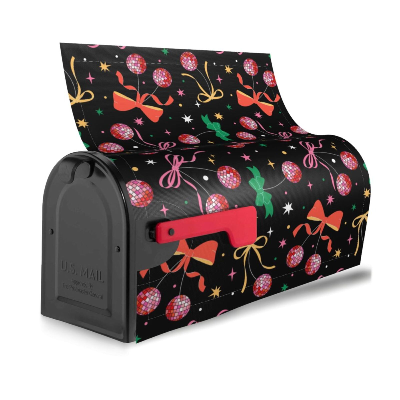 Bingfone Disco Mirror Ball Magnetic Mailbox Cover Standard Size for ...