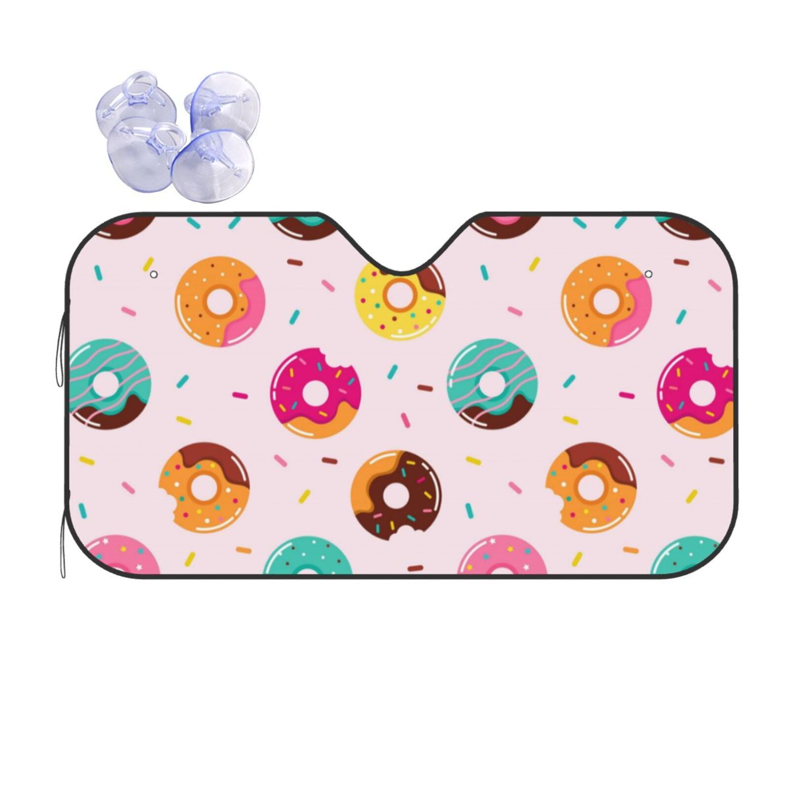 Bingfone Donut Car Windshield Sun Shade Protector Keep Your Vehicle ...