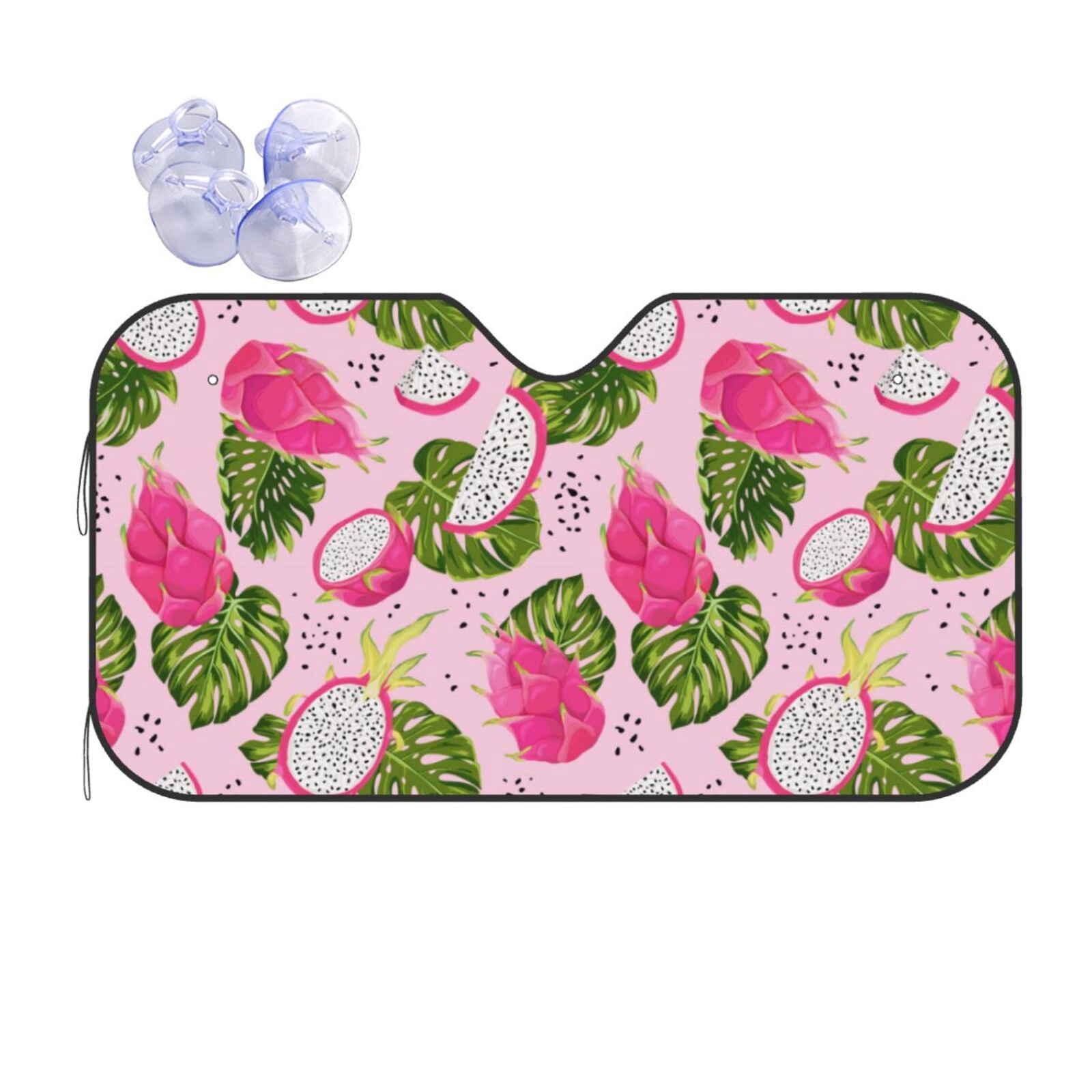 Bingfone Dragon Fruits Car Windshield Sun Shade Protector Keep Your ...