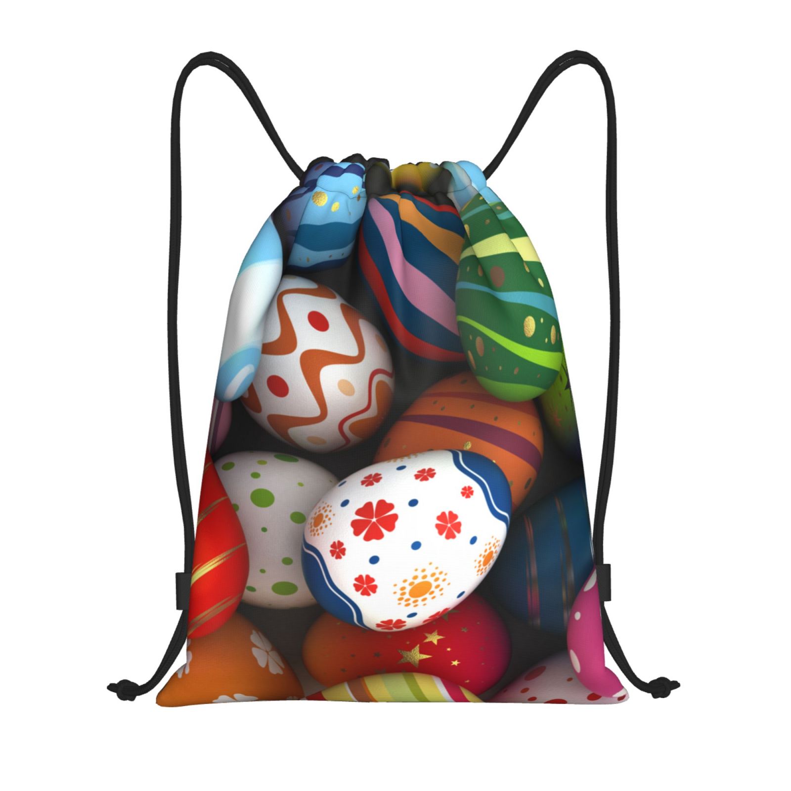 Bingfone Easter Egg Drawstrings Backpacks Bags For Men Women Gym ...