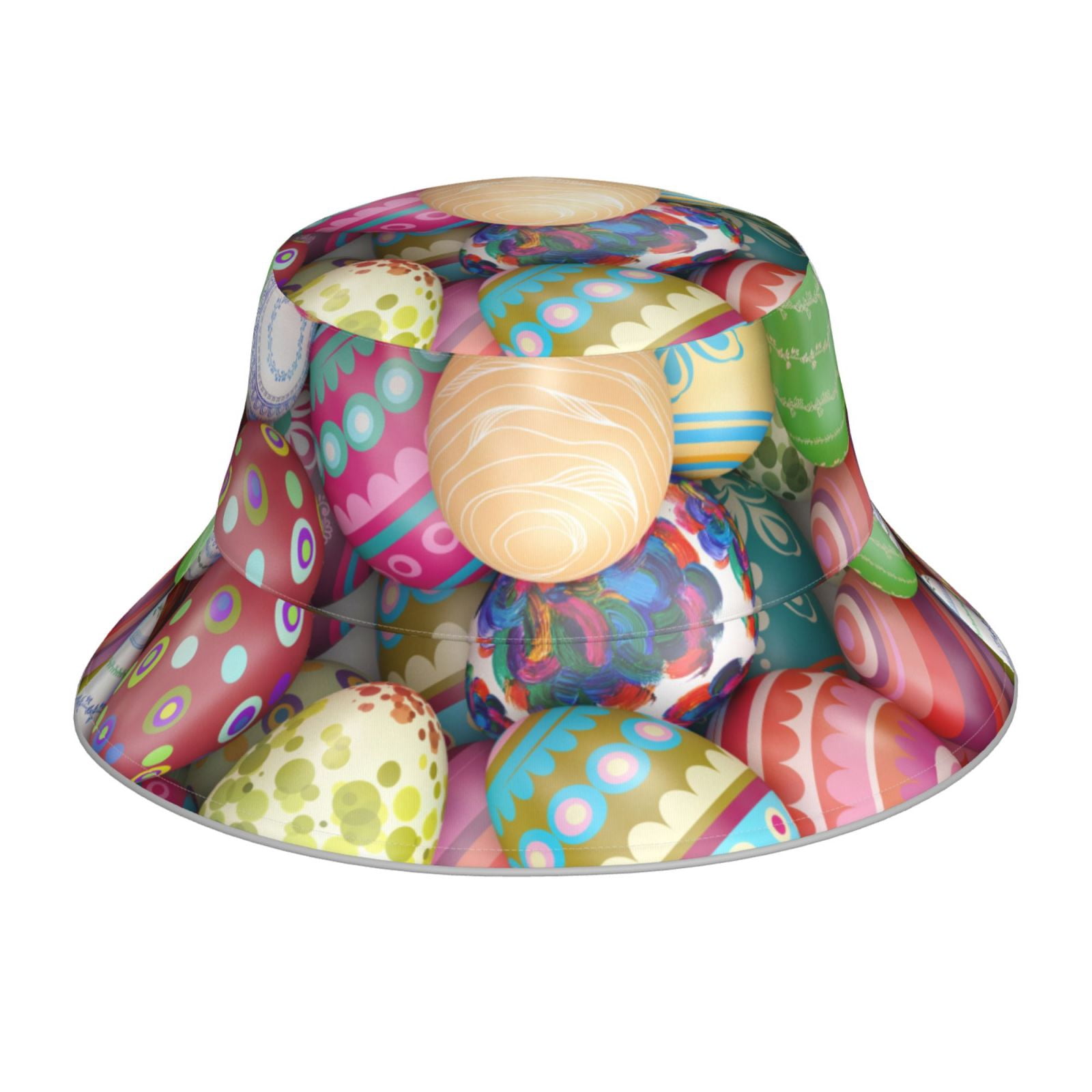Bingfone Easter Eggs Bucket Hat For Men Women,Packable Reversible ...