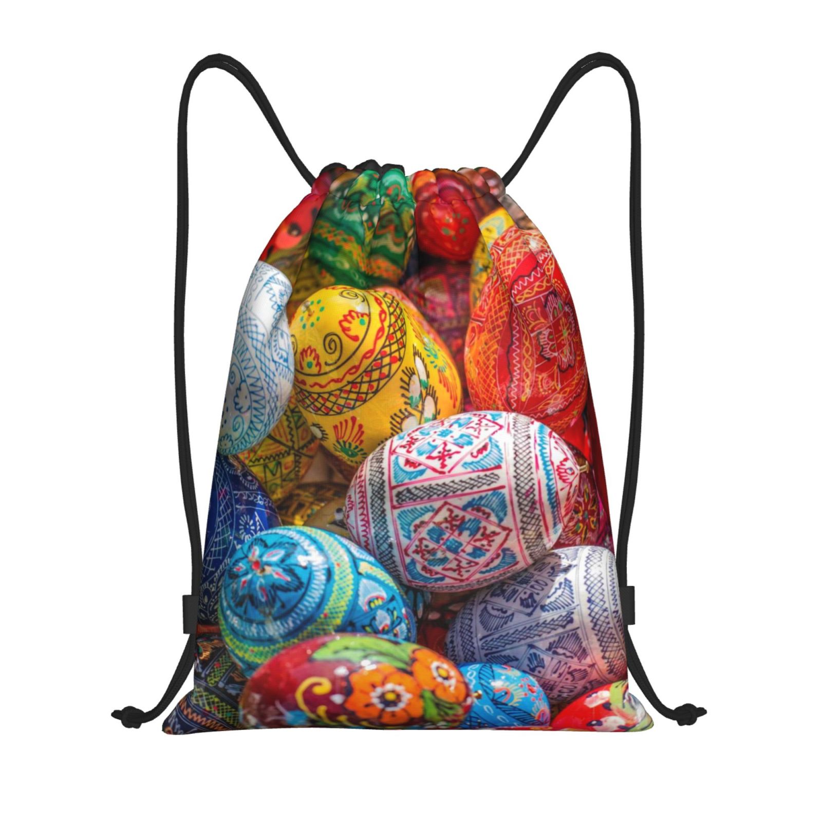 Bingfone Easter Eggs Drawstrings Backpacks Bags For Men Women Gym ...