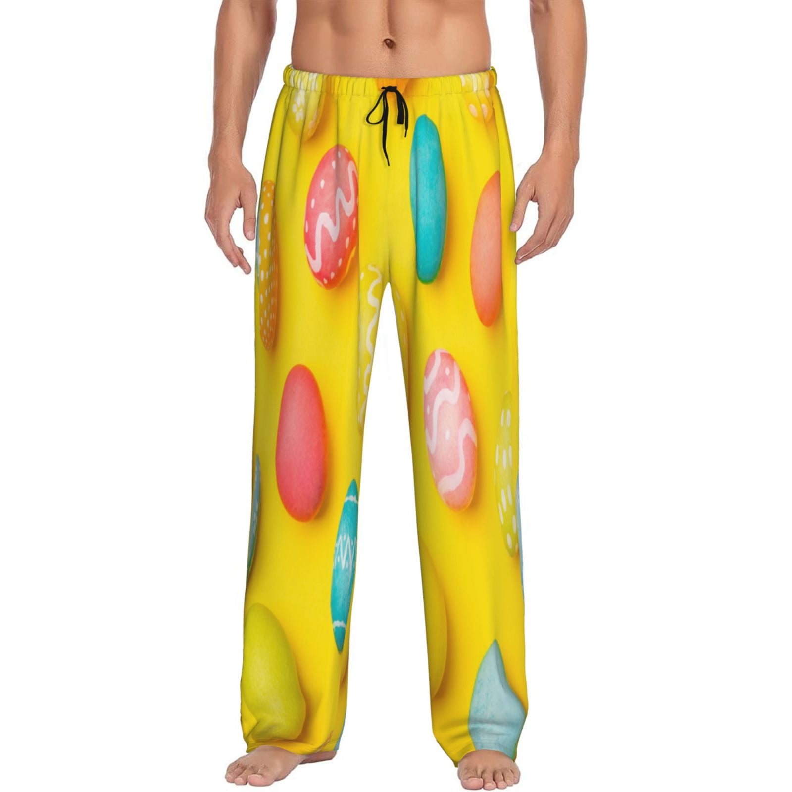 Bingfone Easter eggs (2) Mens All Over Print Sleep Pajama Pants ...