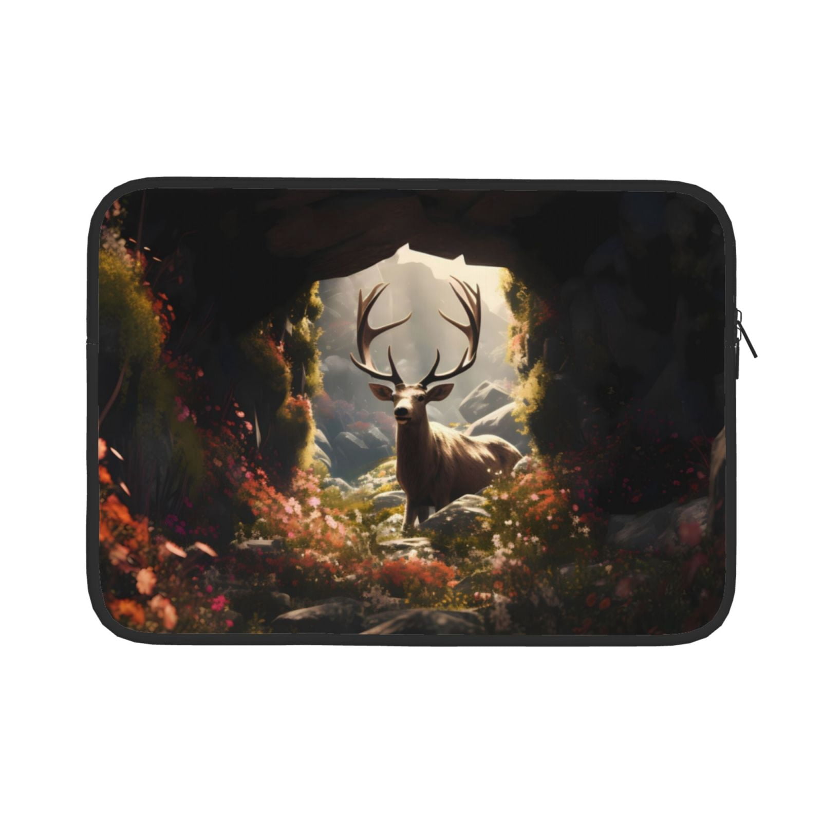 Bingfone Enchanted Deer In Cave Laptop Sleeve Case 13 inch , 360 ...