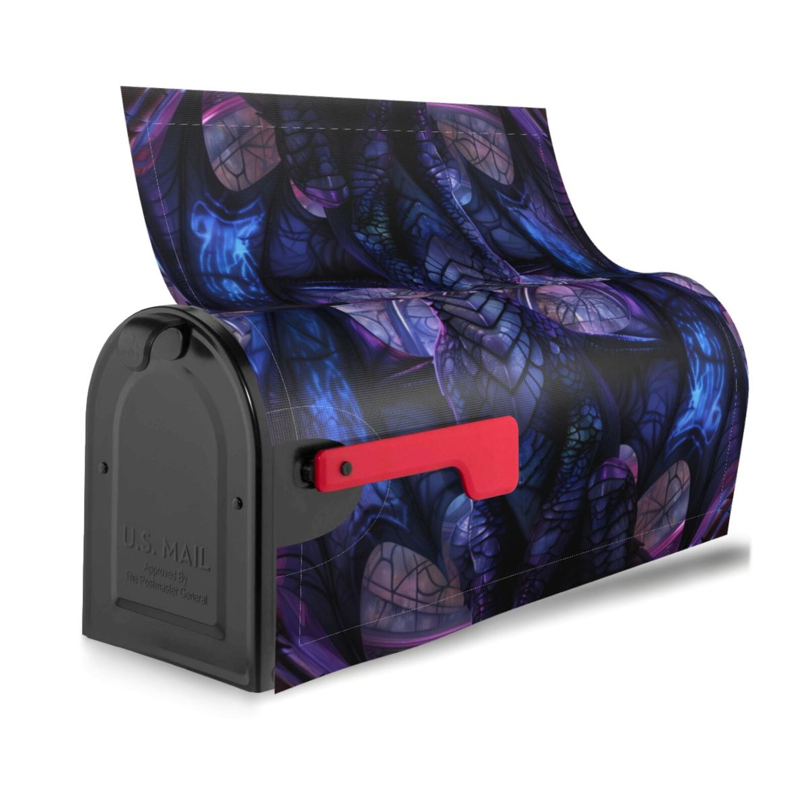 Bingfone Fantasy Dragon In Cathedral Magnetic Mailbox Cover Standard ...
