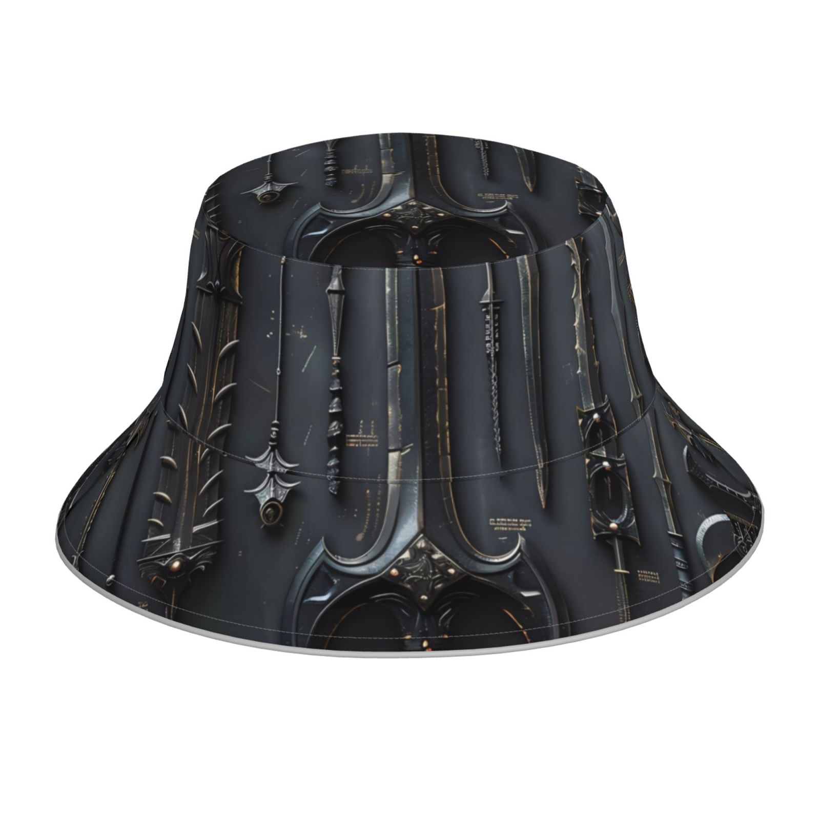Bingfone Fantasy Medieval Weaponry Bucket Hat for Men Women,Packable ...