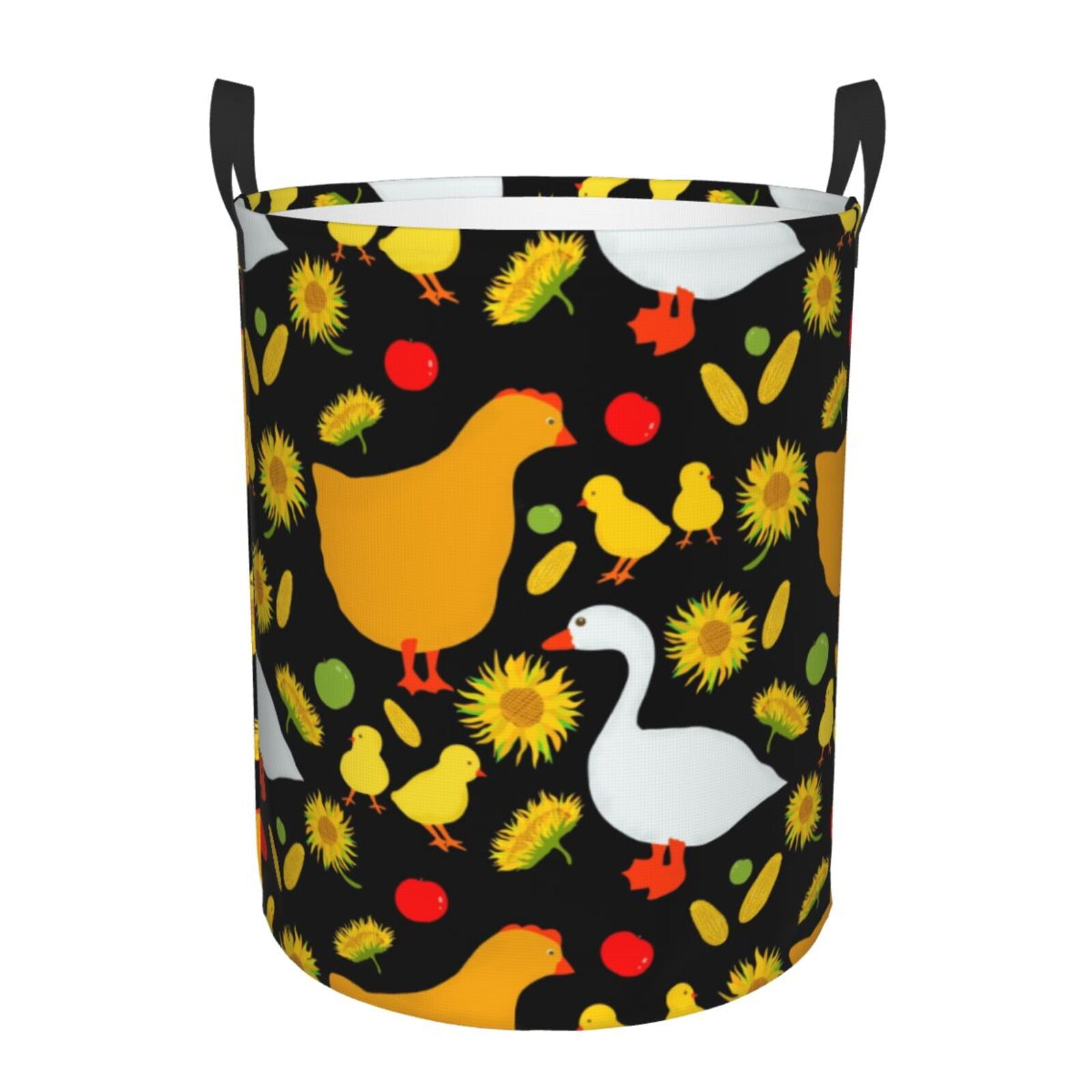 Bingfone Farm Goose Waterproof Foldable Laundry Hamper Bucket With ...