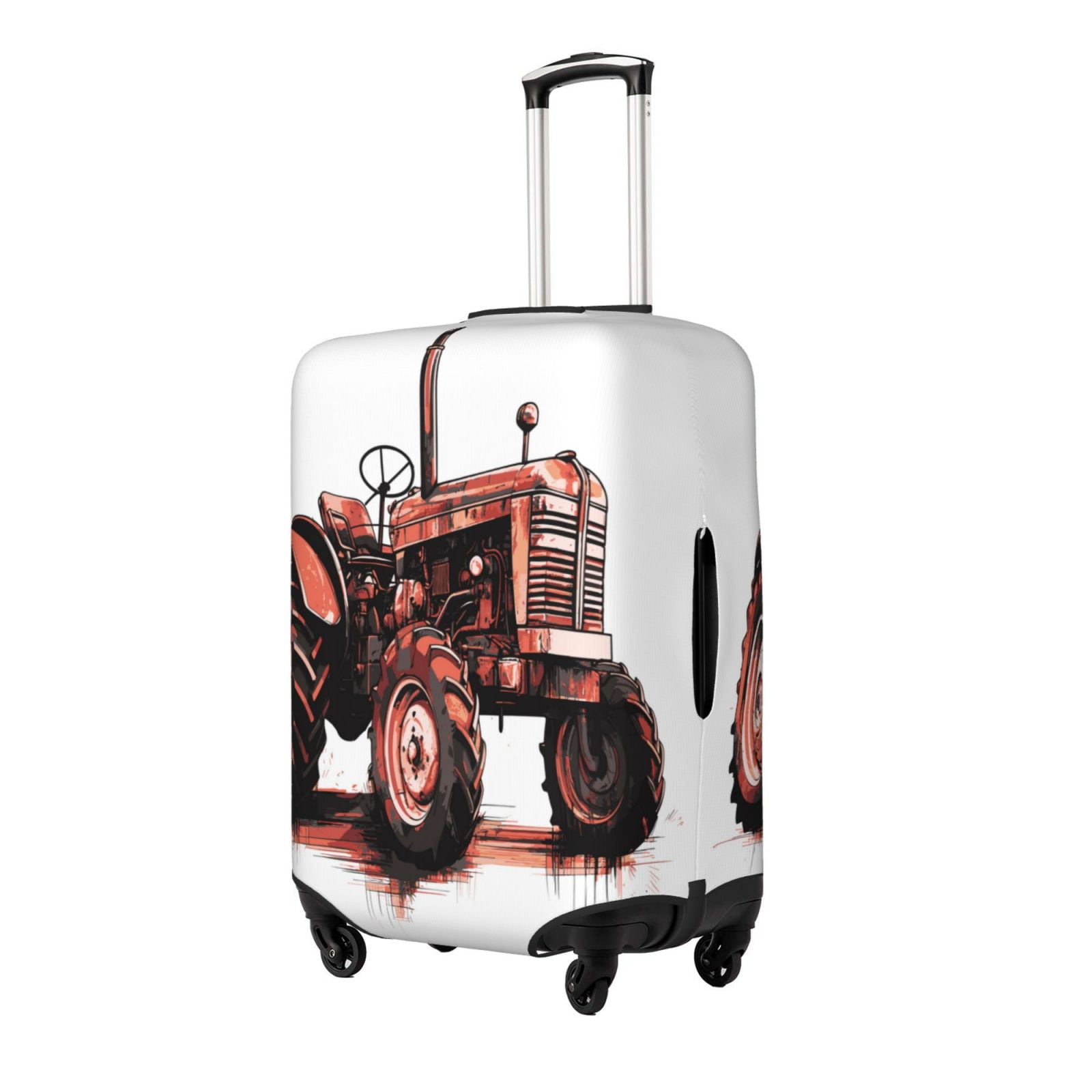 Bingfone Farm Tractor Luggage Cover Washable Suitcase Cover Protector ...