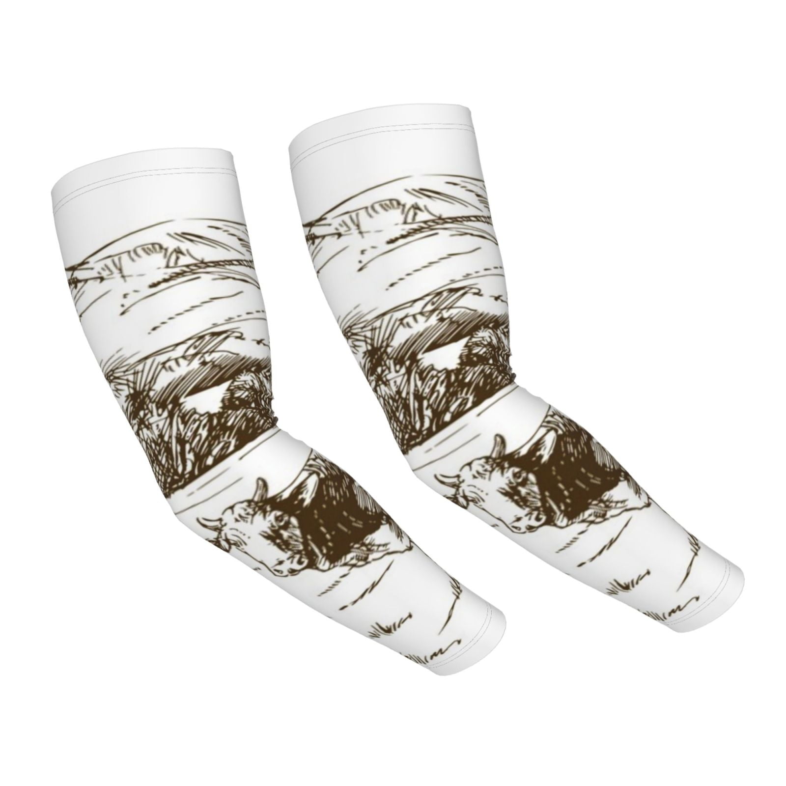 Bingfone Farmers Gardening Sleeves Sun Protection Arm Cooling Sleeves ...