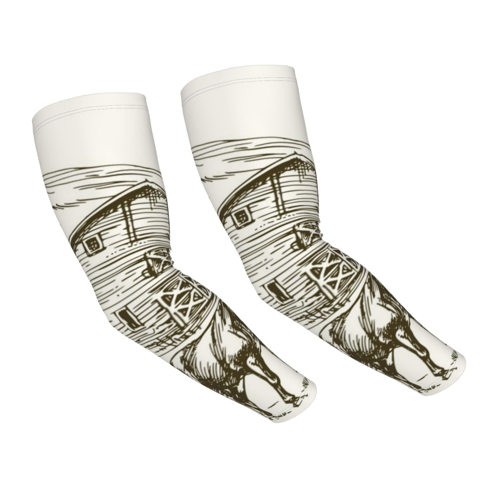 Bingfone Farmers Gardening Sleeves Sun Protection Arm Cooling Sleeves ...