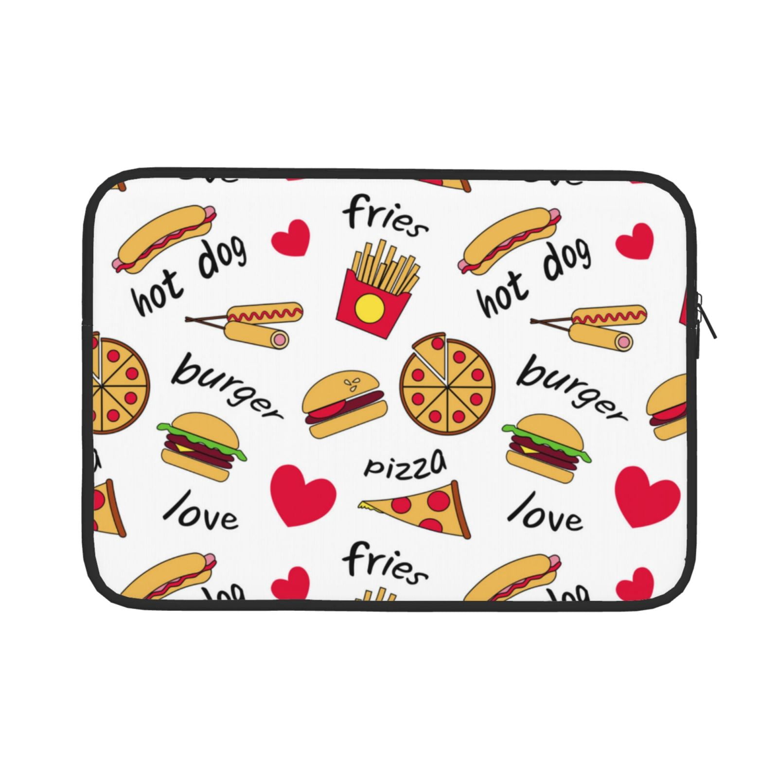Bingfone Fast Food Laptop Sleeve Case 15 inch , 360° Protective ...