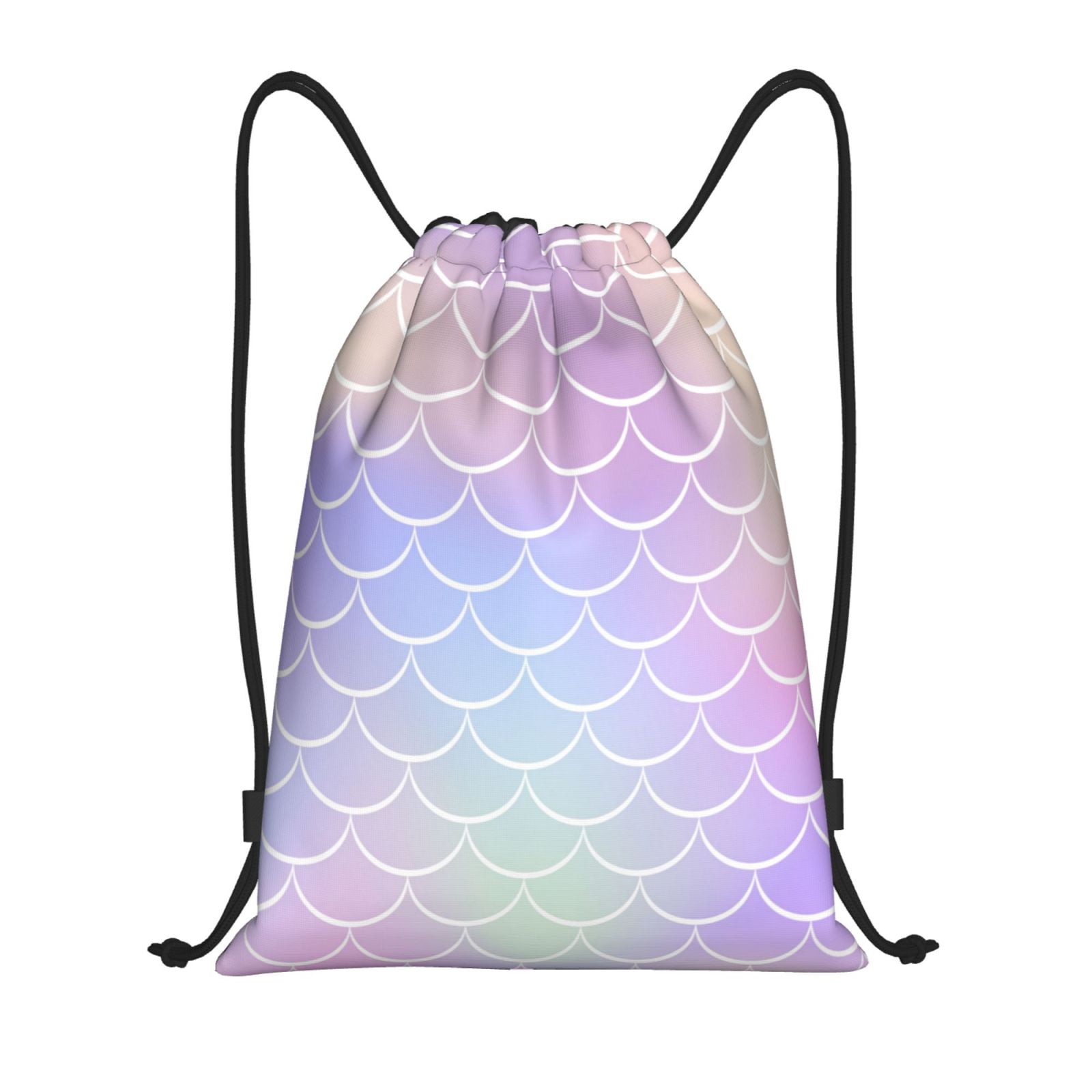 Bingfone Fish Scale1 Drawstrings Backpacks Bags For Men Women Gym ...