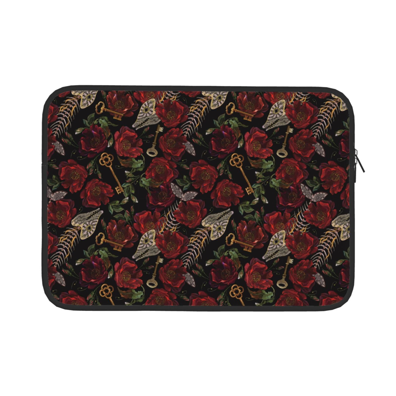 Bingfone Fishbone Rose Laptop Sleeve Case 15 inch , 360° Protective ...
