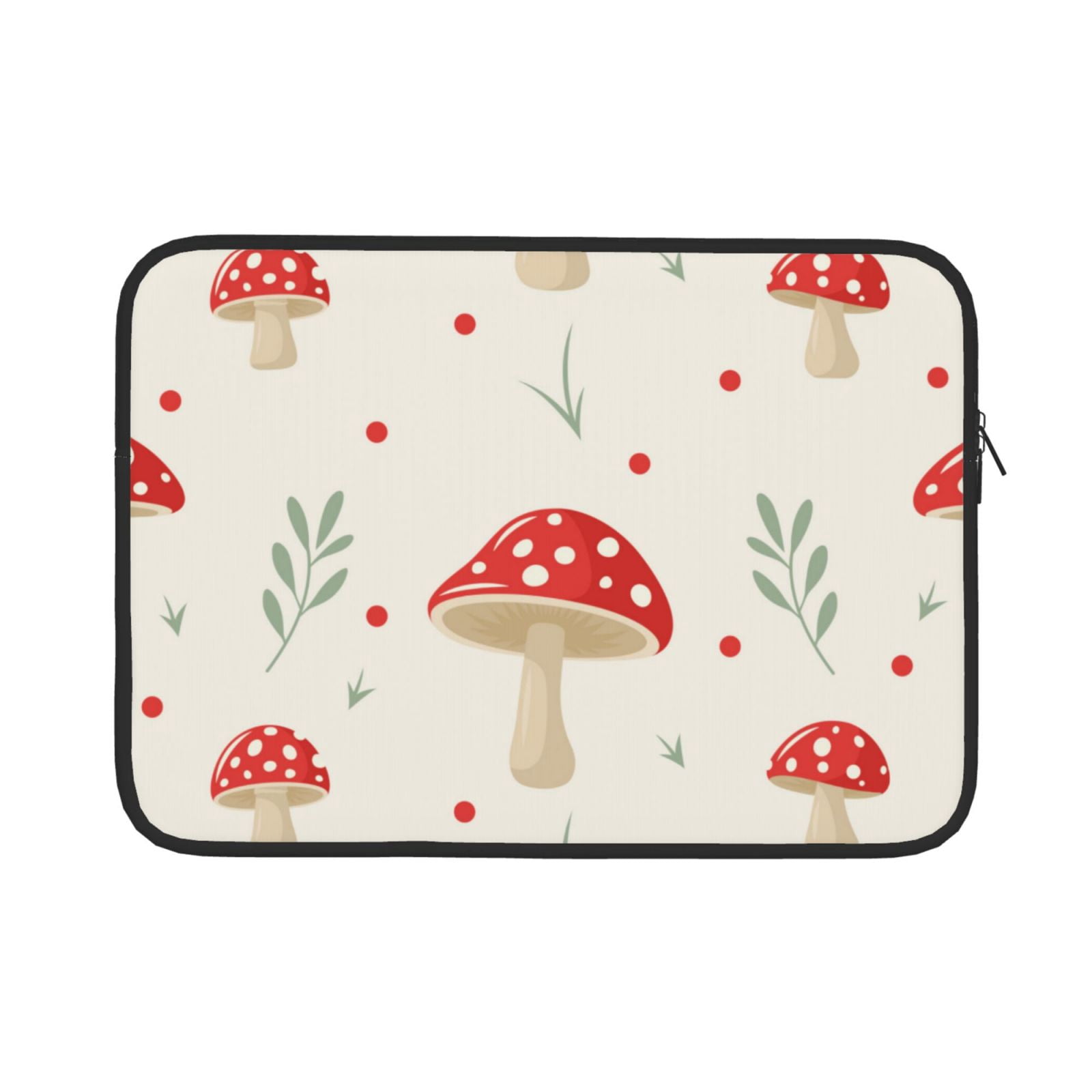 Bingfone Flat Mushrooms Laptop Sleeve Case 13 Inch, 360° Protective ...