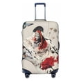 Bingfone Floral Leopard Butterflies Luggage Cover Washable Suitcase ...