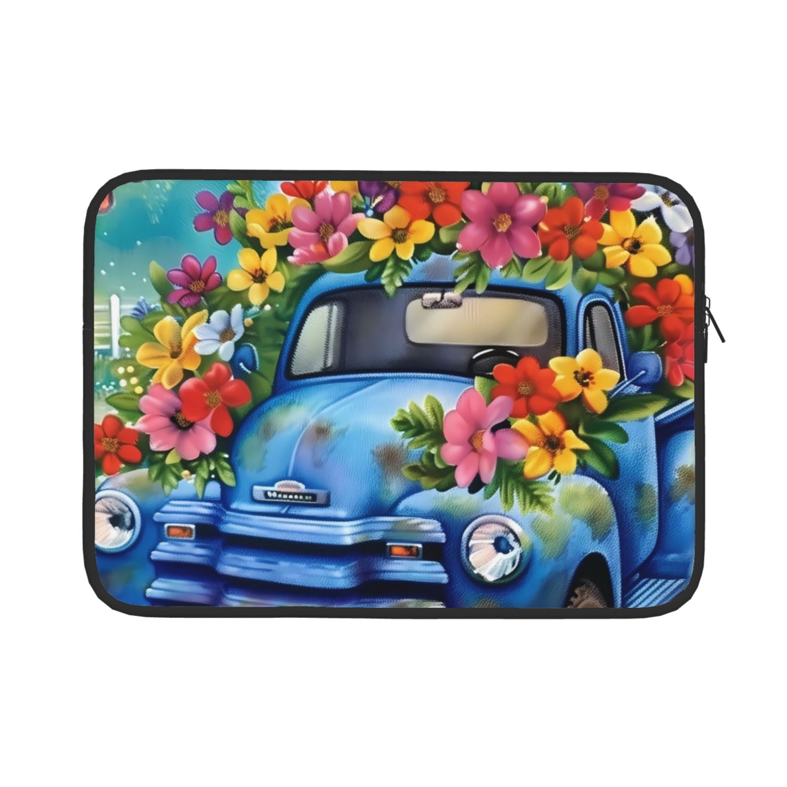 Bingfone Floral Truck Welcome Laptop Sleeve Case 13 inch , 360 ...