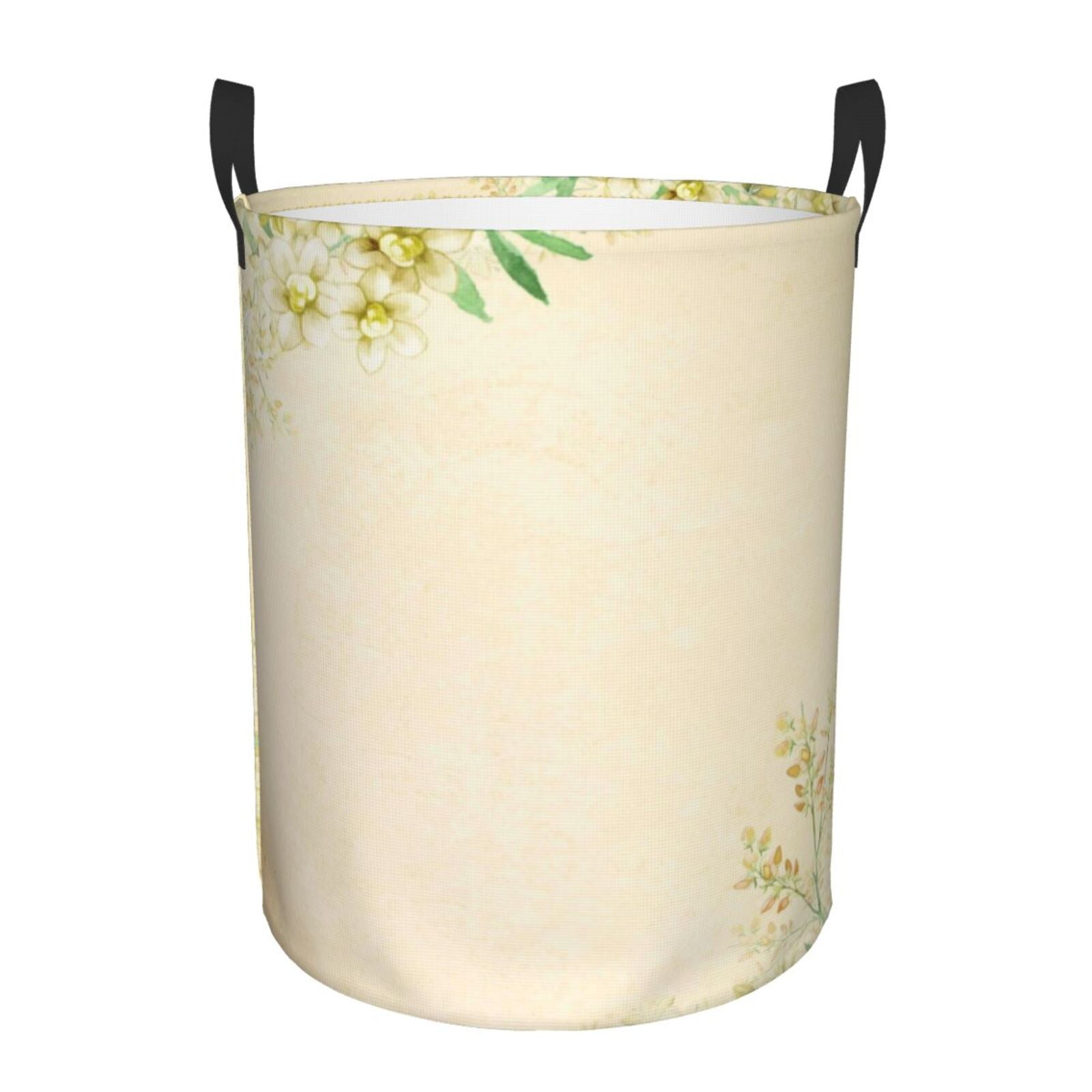 Bingfone Flower Waterproof Foldable Laundry Hamper Bucket With Handles ...