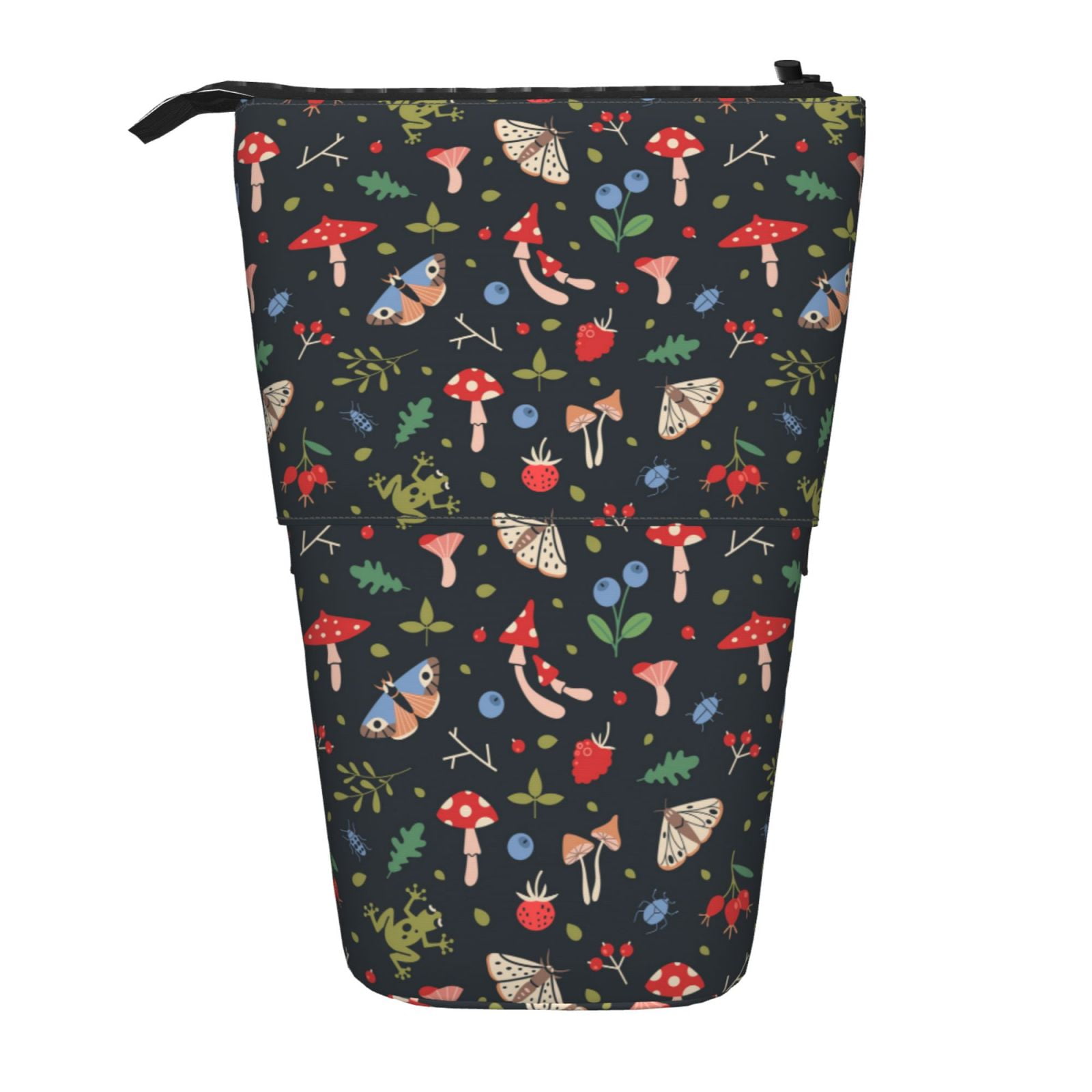 Bingfone Forest Flora and Insects Print Telescopic Pencil Bag Pen ...