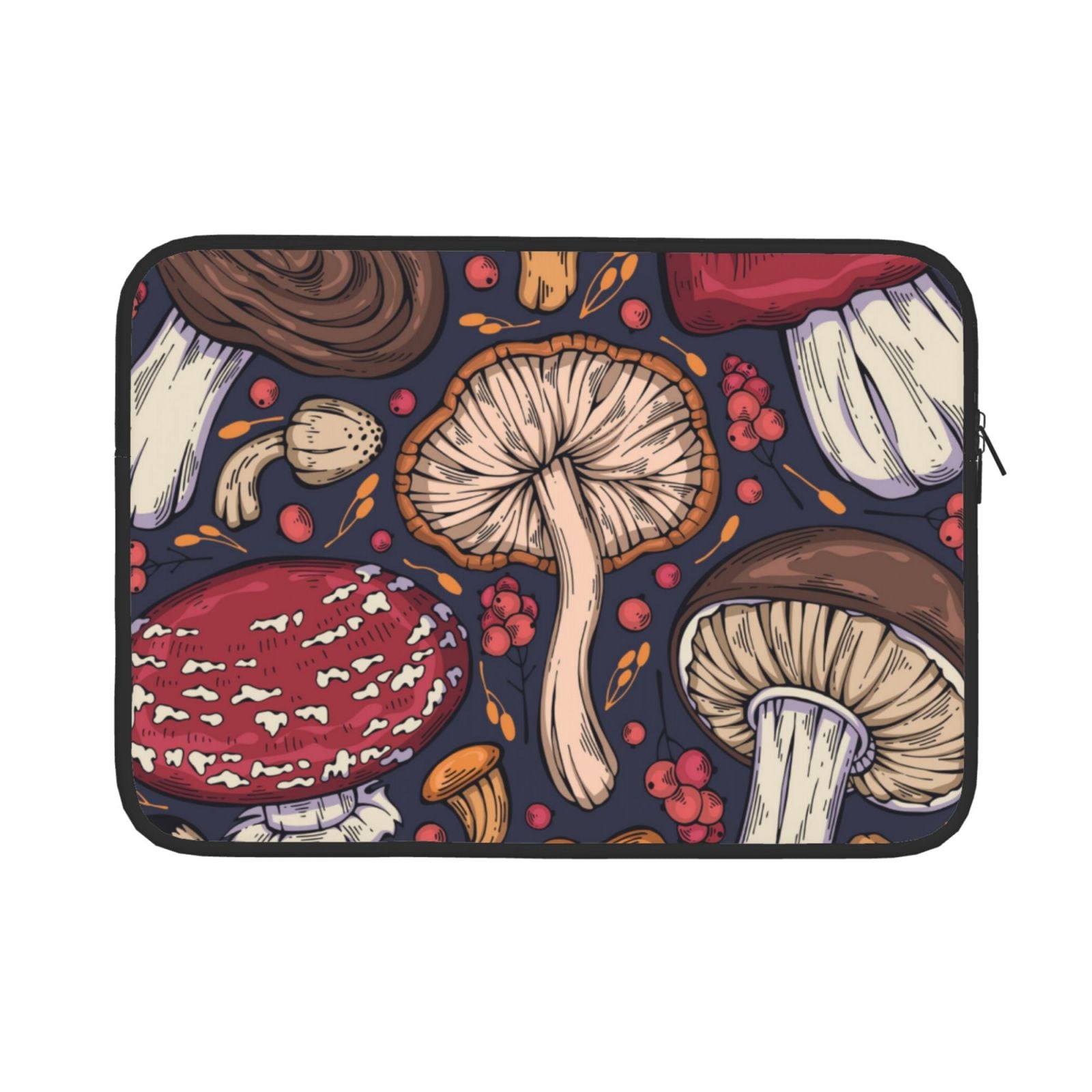 Bingfone Forest Wild Mushroom Laptop Sleeve Case 13 Inch, 360 ...