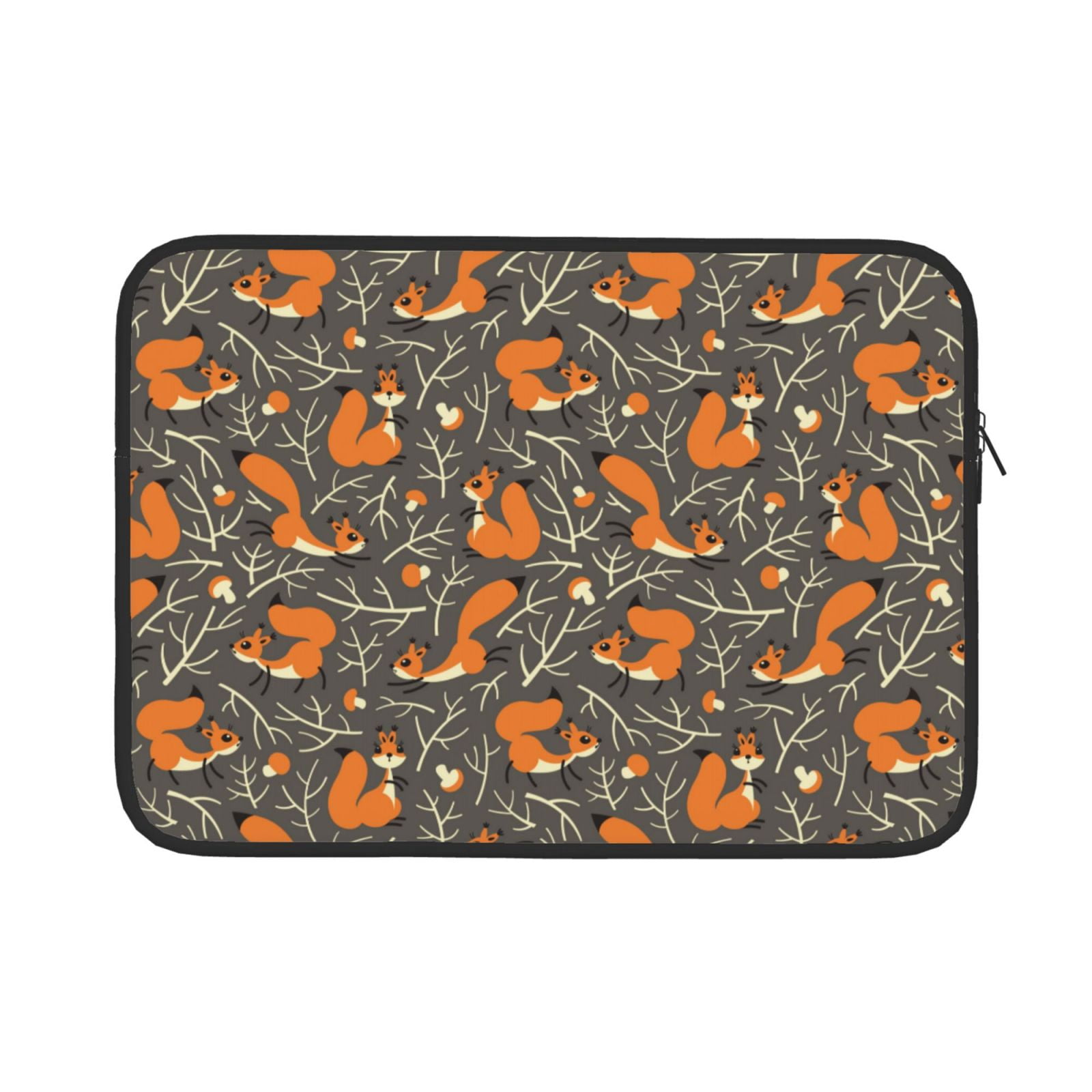 Bingfone Fox And Mushroom Laptop Sleeve Case 15 inch , 360° Protective ...
