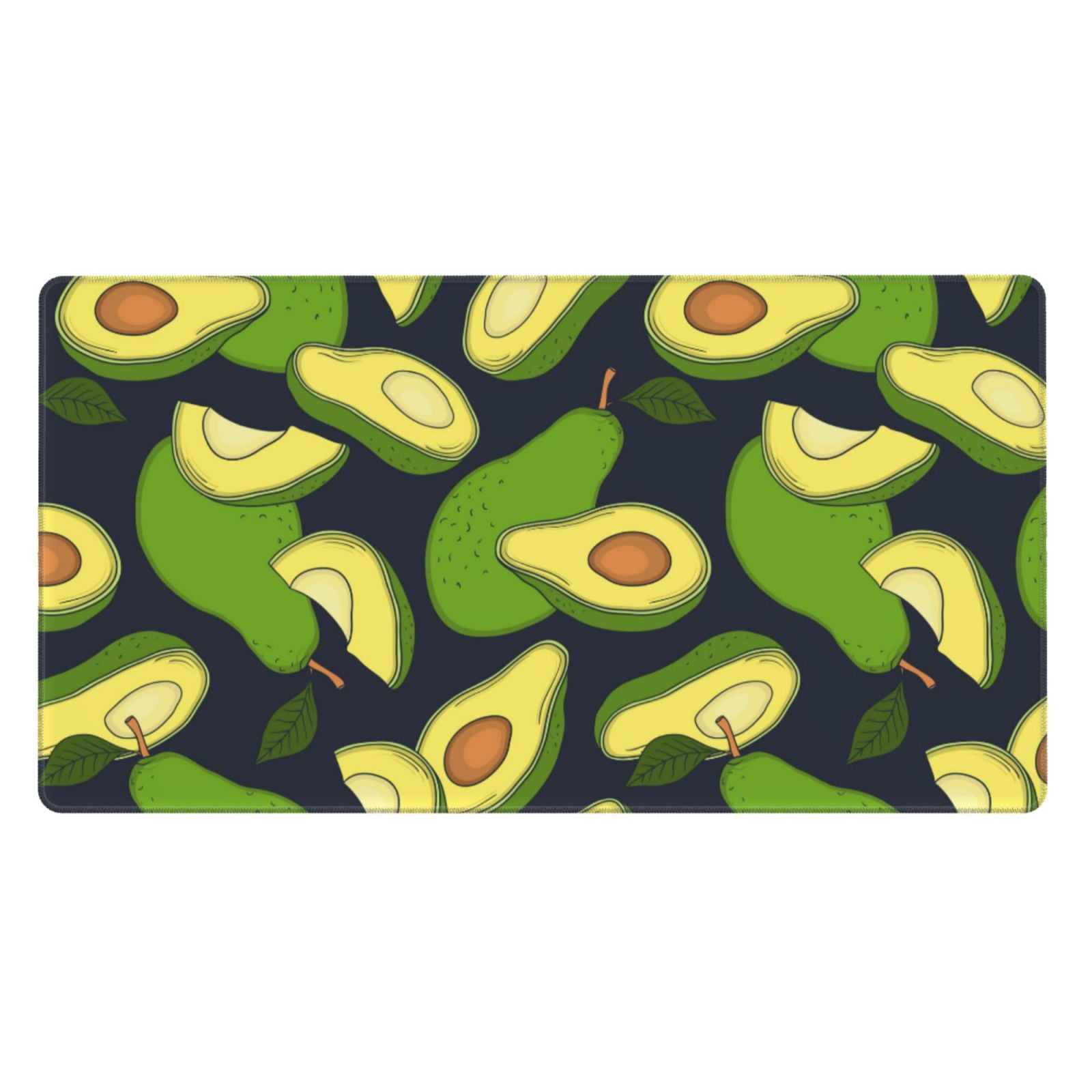 Bingfone Fresh Avocado Large Gaming Mouse Pad,Extended Desk Mousepad ...