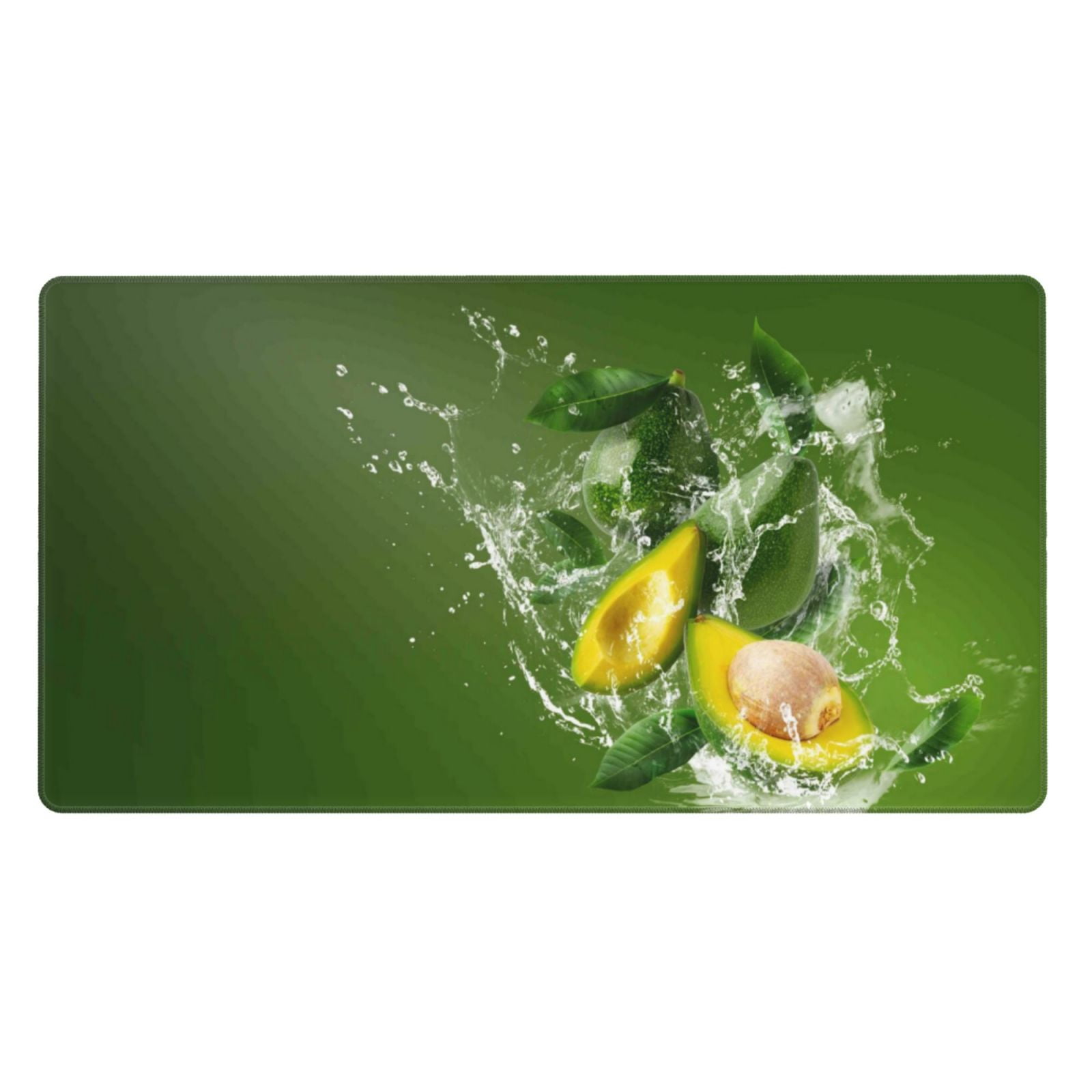 Bingfone Friut Avocado Large Gaming Mouse Pad,Extended Desk Mousepad ...