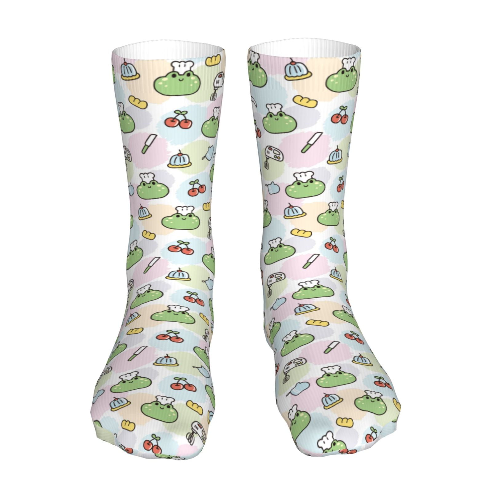 Bingfone Frog Wear Chef Hat Prirnt Women's Men's Fun Pattern and Solid ...