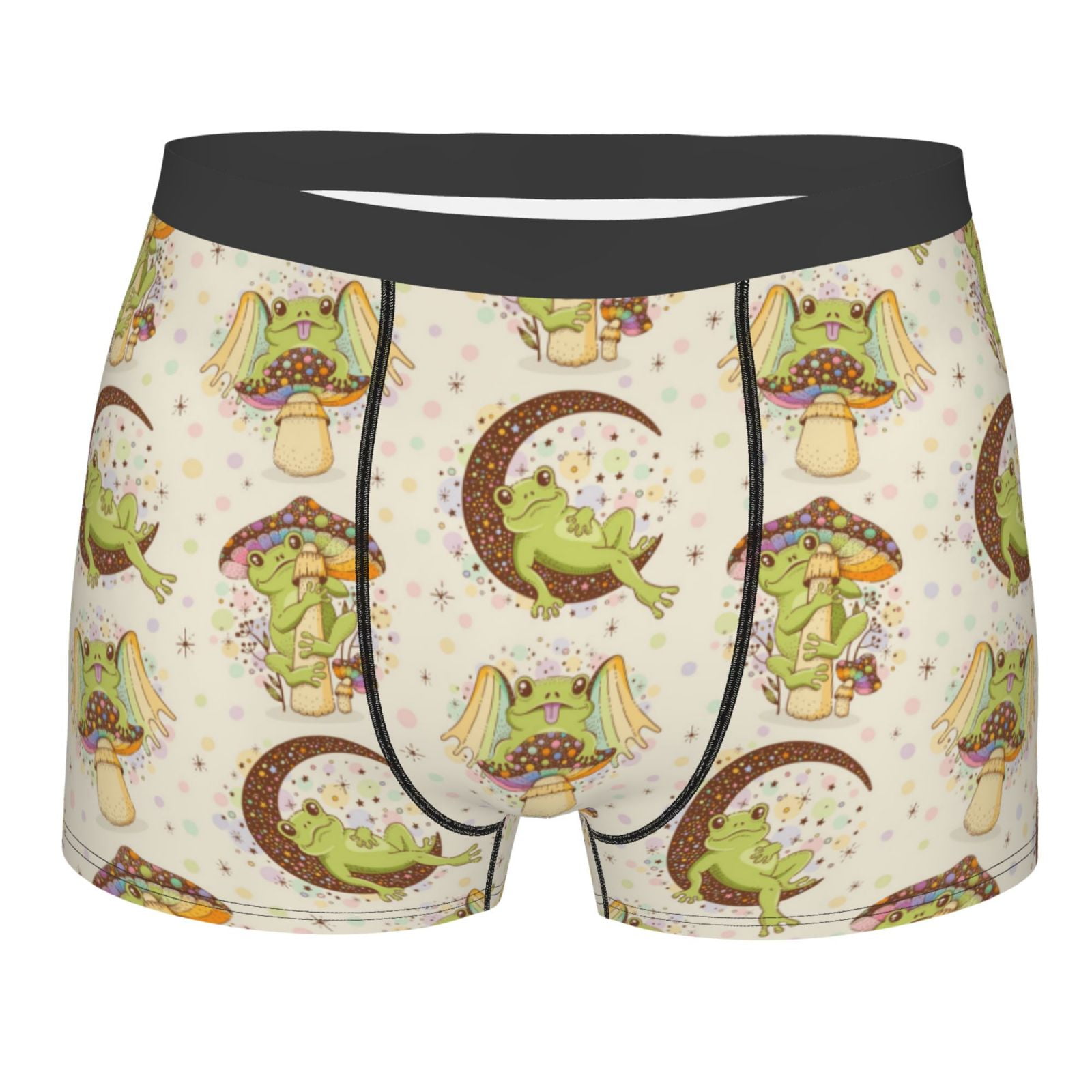 Bingfone Frogs Men'S Underwear - Casual Stretch Boxer Briefs-Large ...