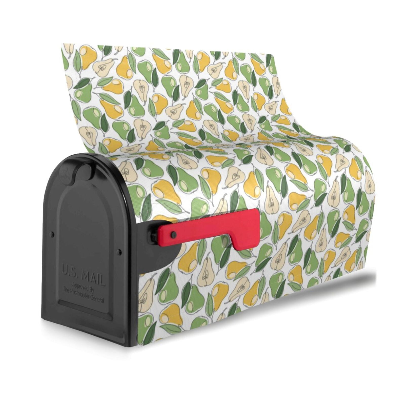 Bingfone Fruit Pears Magnetic Mailbox Cover Standard Size for Garden ...