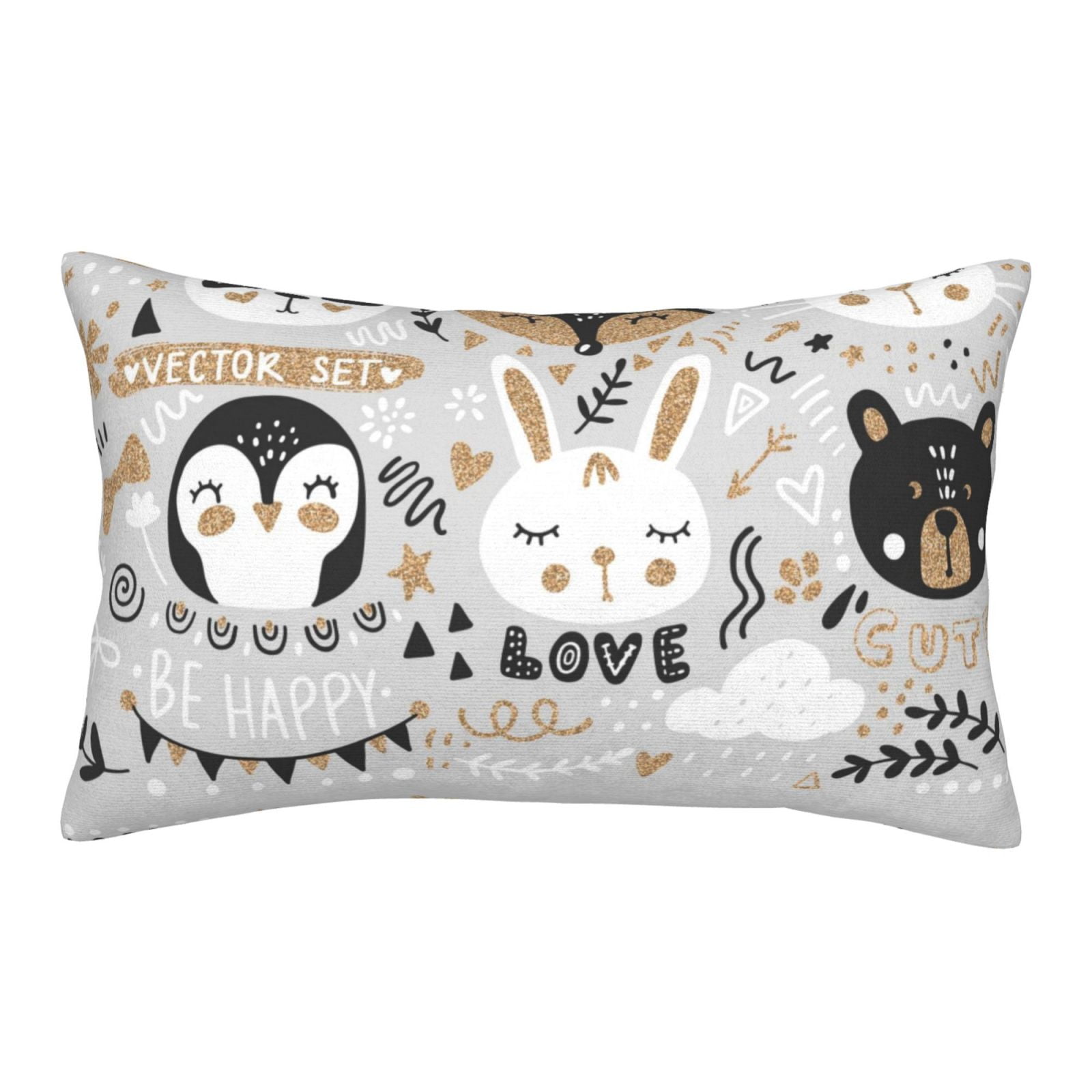 Bingfone Funny Animals Series Standard Size Pillowcase, Long Staple ...