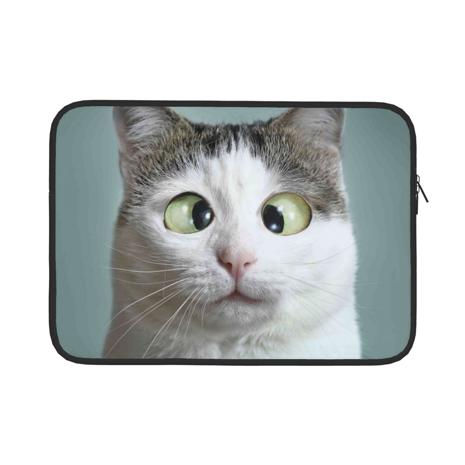 Bingfone Funny Cat Laptop Sleeve Case 15 Inch, 360° Protective Computer ...