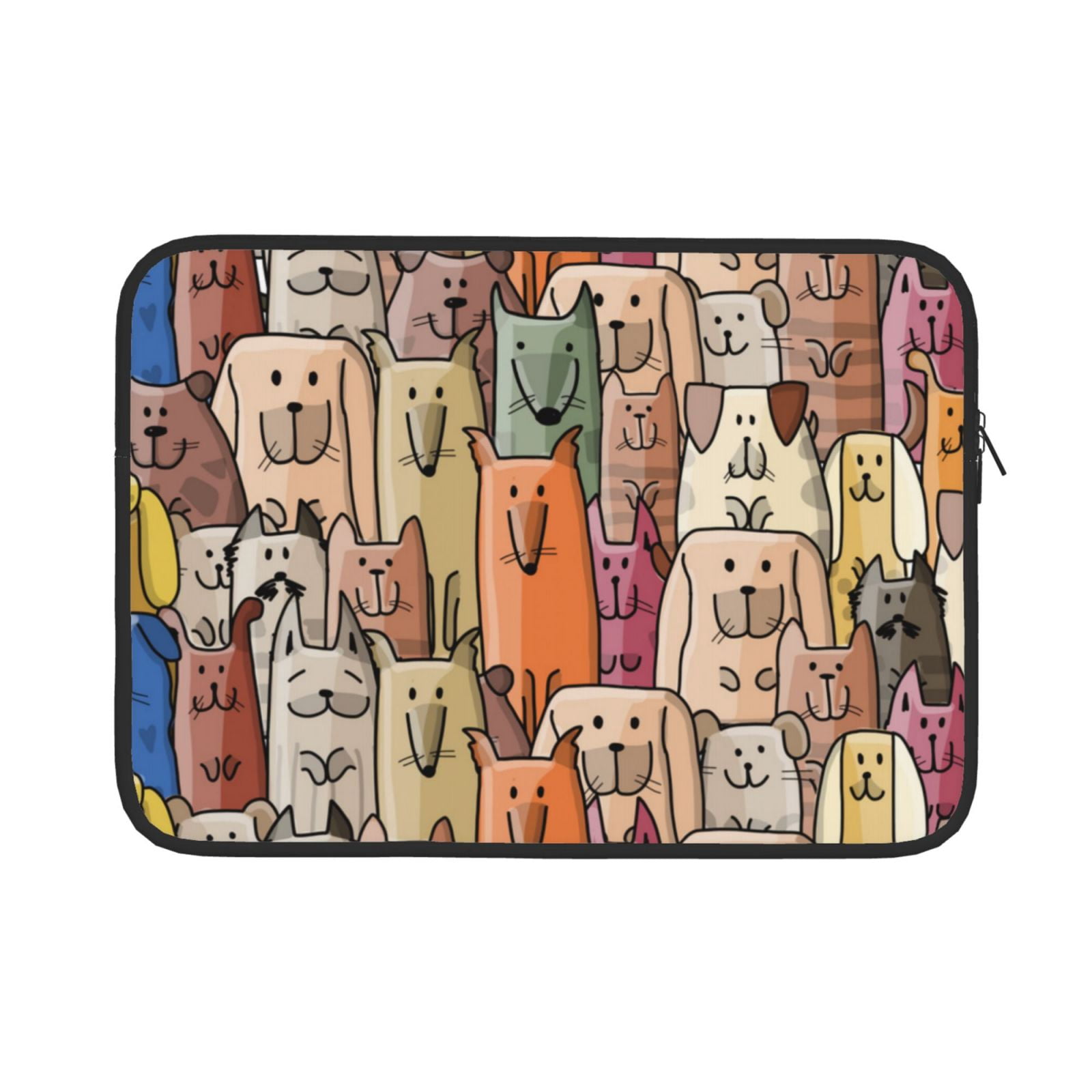 Bingfone Funny Dogs Family Laptop Sleeve Case 13 Inch, 360° Protective ...