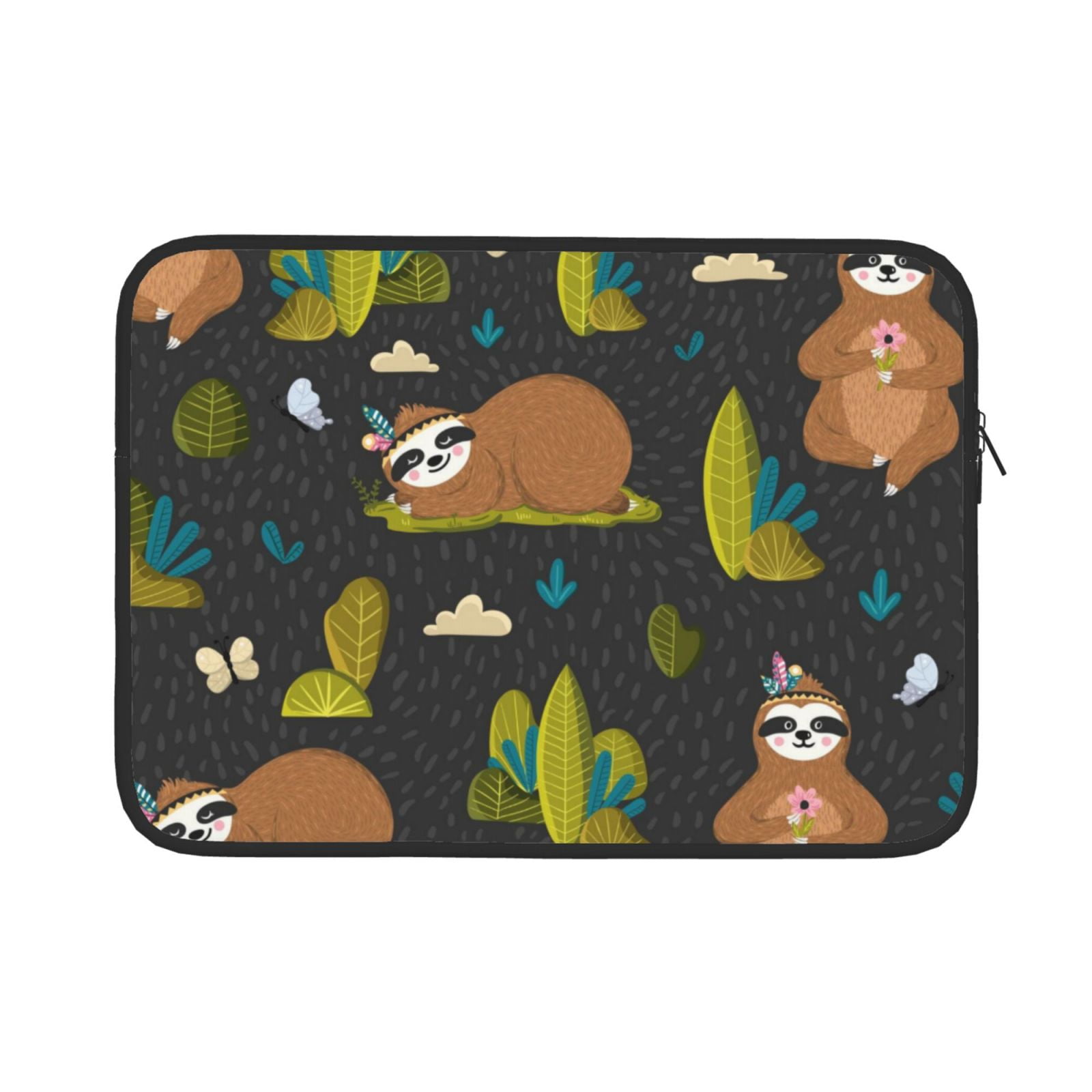 Bingfone Funny Sloths In The Forest Laptop Sleeve Case 13 Inch, 360 ...