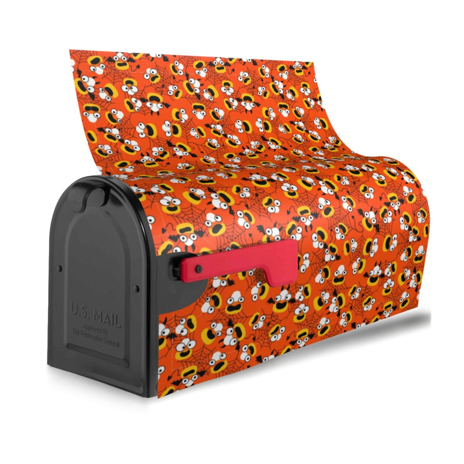 Bingfone Funny corn spider web Magnetic Mailbox Cover Standard Size for ...