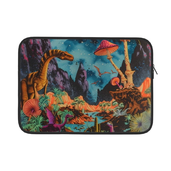 Bingfone Galactic Jungle Dinosaurs Laptop Sleeve Case 15 inch , 360 ...
