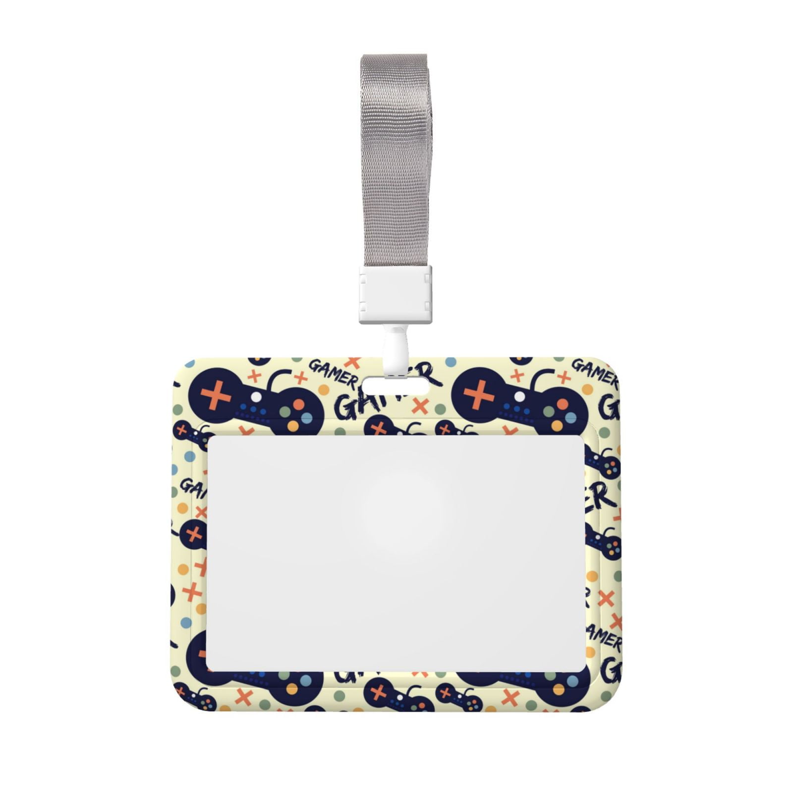 Bingfone Game Controller Card Badge Holder,for Girls Girly Women 4 x 3 ...