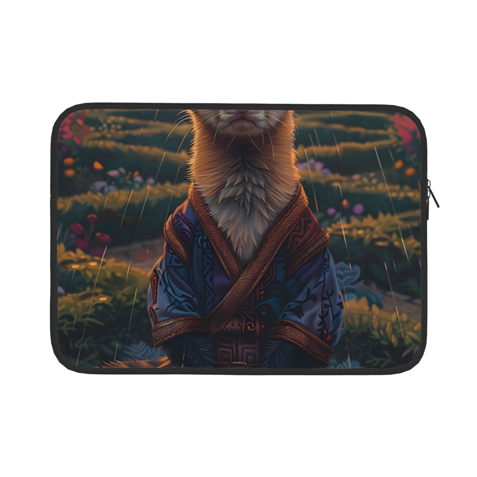 Bingfone Garden Meditating Weasel Laptop Sleeve Case 13 inch , 360 ...