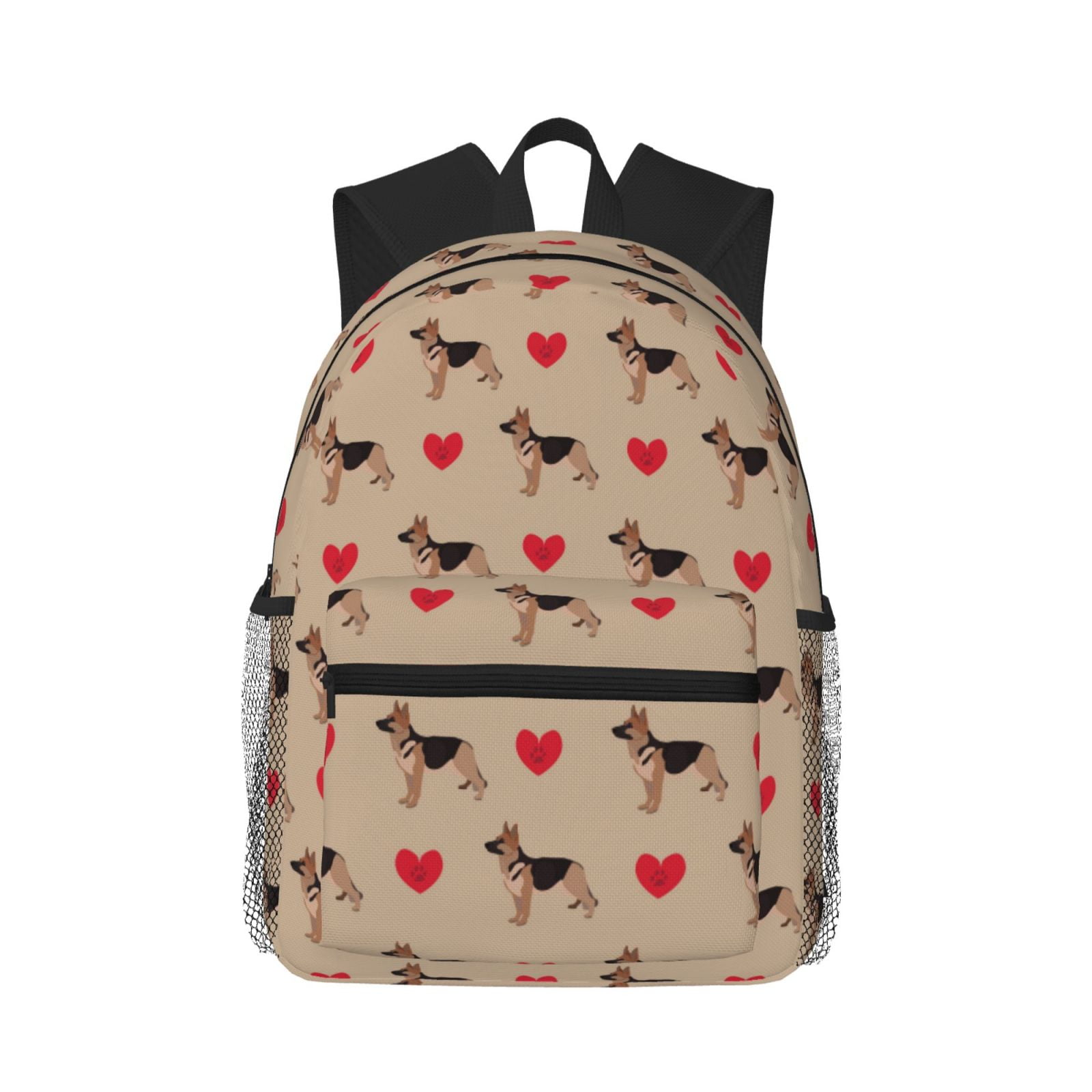 Bingfone German Shepherd Dog Kids Backpack Girls And Boys Classic ...