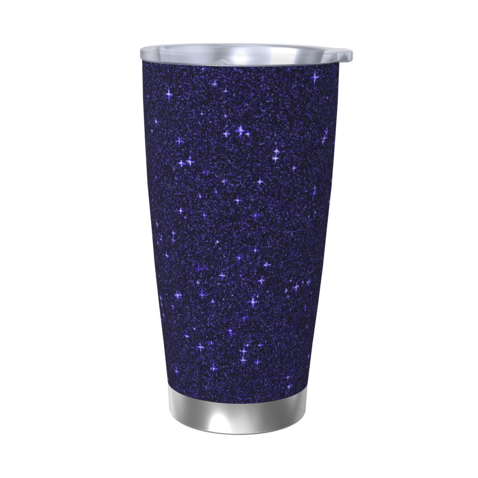 Bingfone Glittering Purple Starfield for 20 Oz Stainless Steel Travel ...