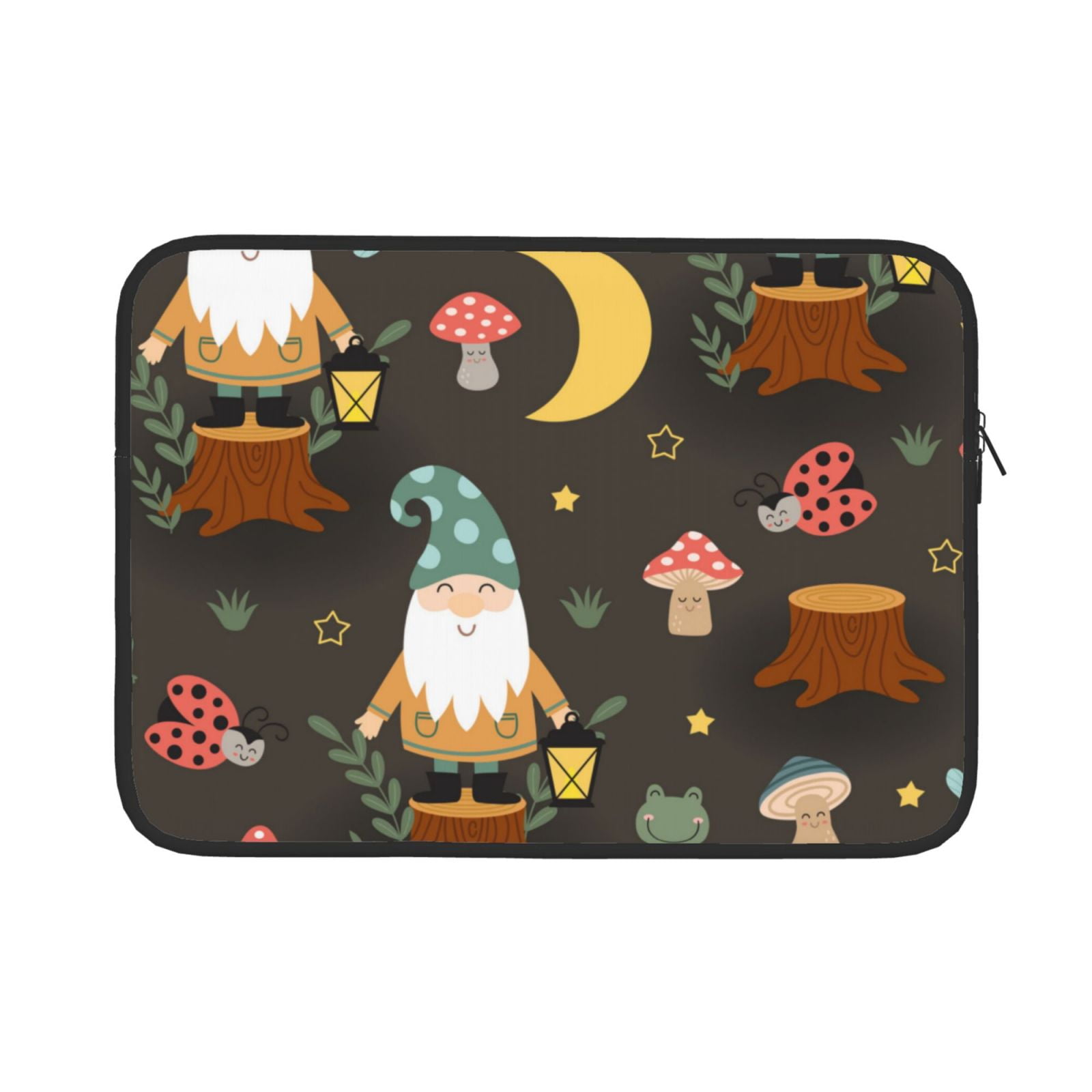 Bingfone Gnome Insect Frog Laptop Sleeve Case 15 Inch, 360° Protective ...