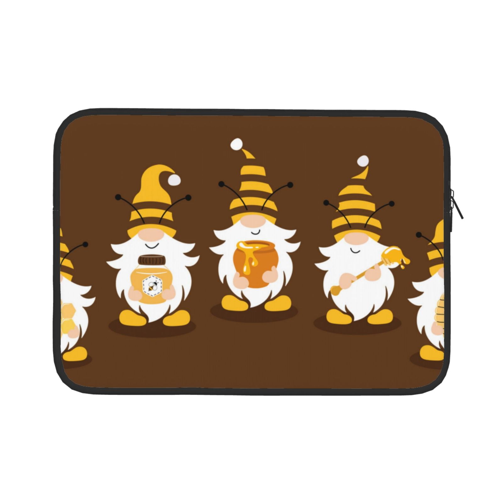 Bingfone Gnomes With Honey Laptop Sleeve Case 15 inch , 360° Protective ...