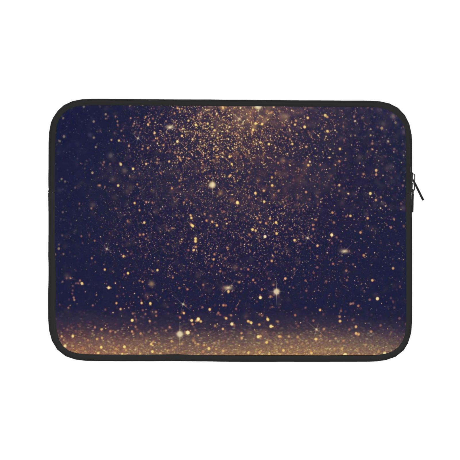 Bingfone Gold Black Glitter Laptop Sleeve Case 13 Inch, 360° Protective ...