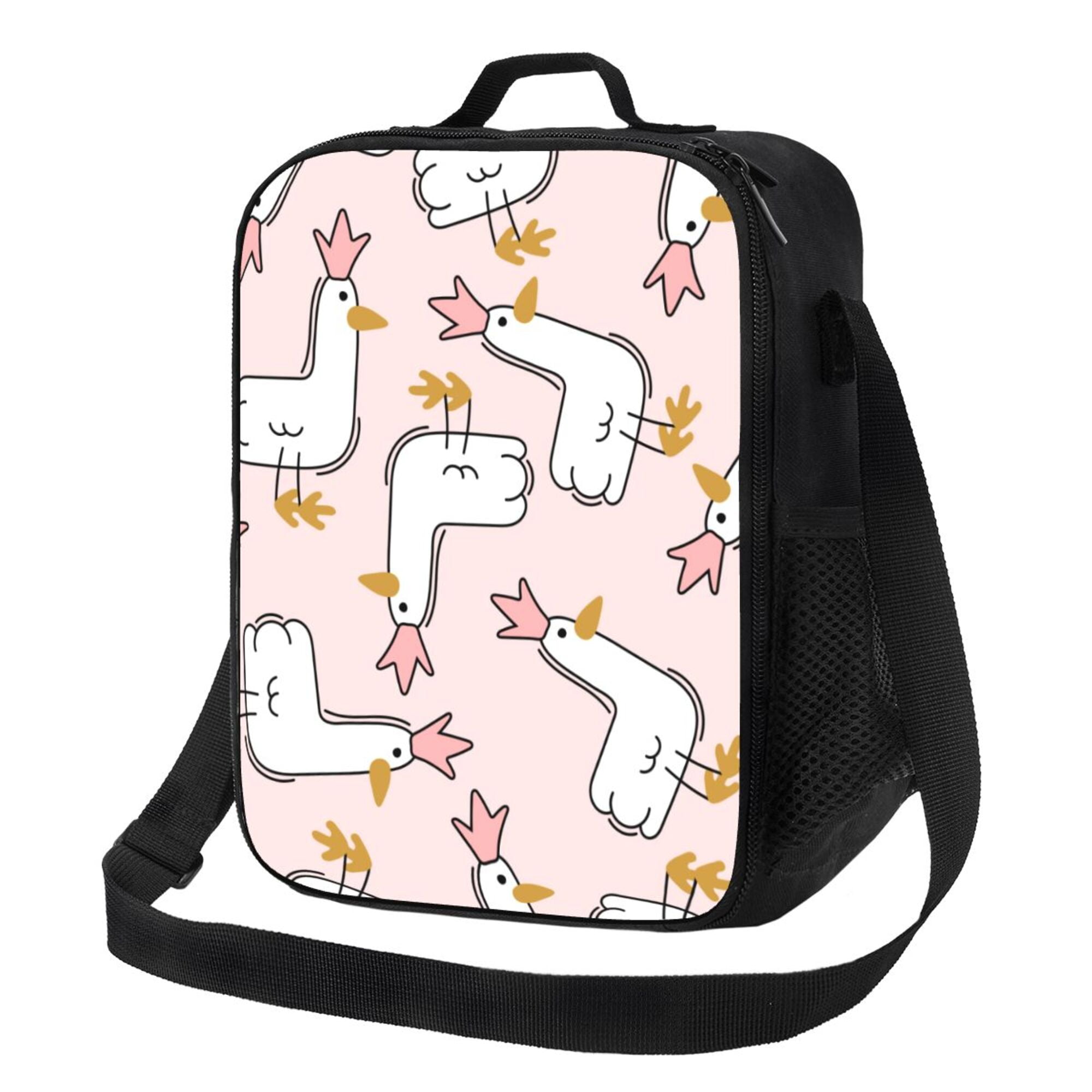 Bingfone Goose Queen Reusable Insulated Lunch Bag Cooler for Work ...