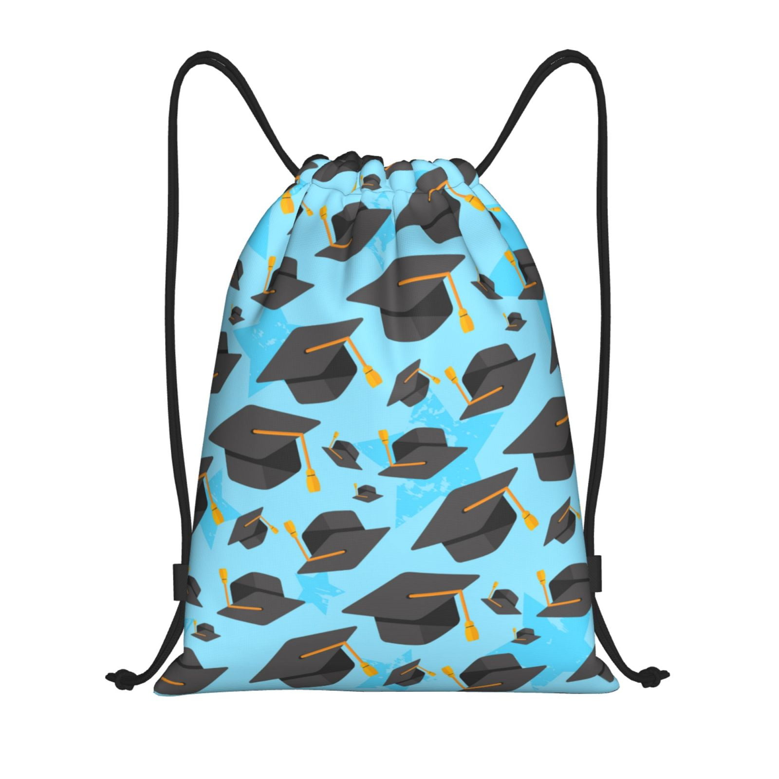 Bingfone Graduation Hats1 Drawstrings Backpacks Bags for Men Women Gym ...
