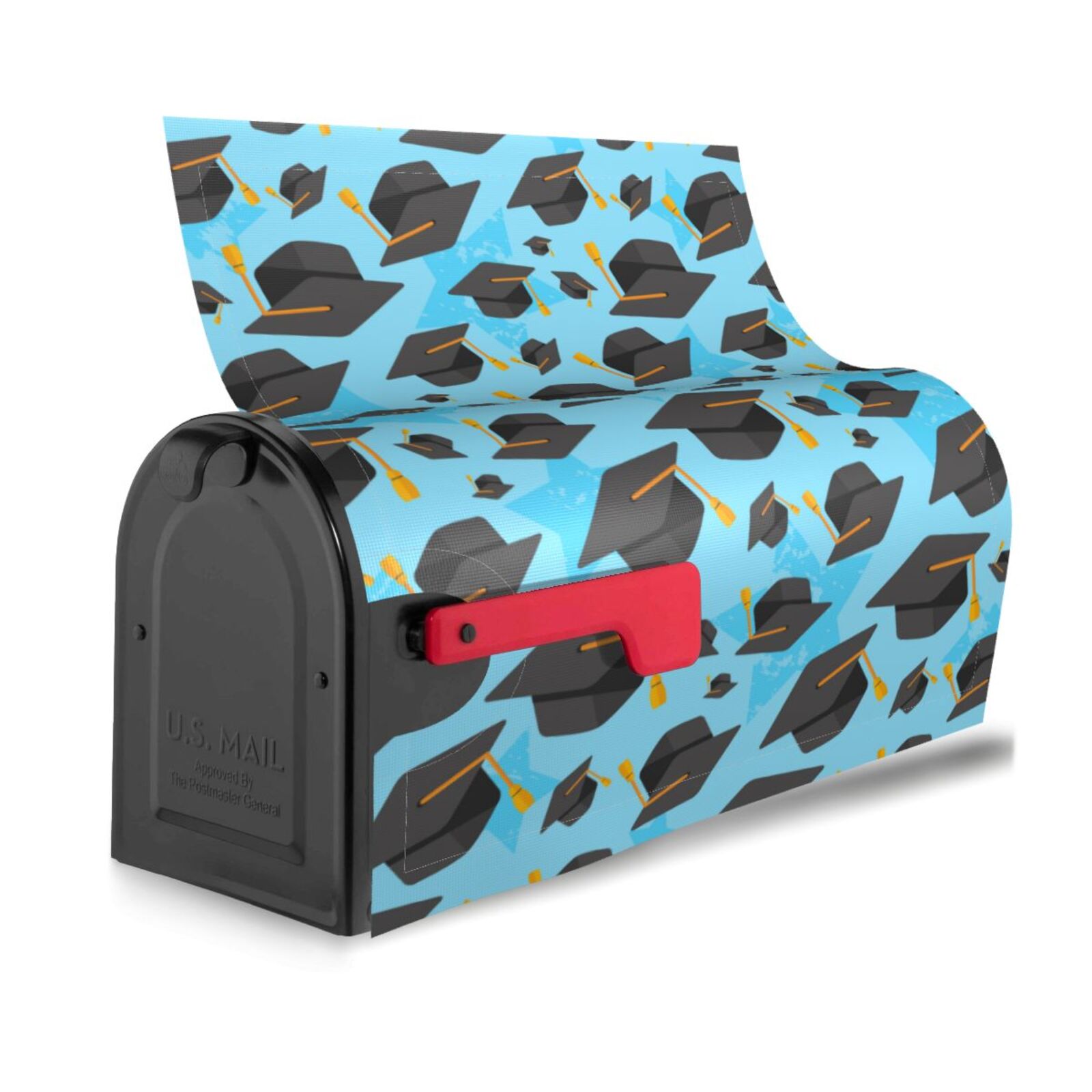 Bingfone Graduation Hats1 Magnetic Mailbox Cover Standard Size for ...