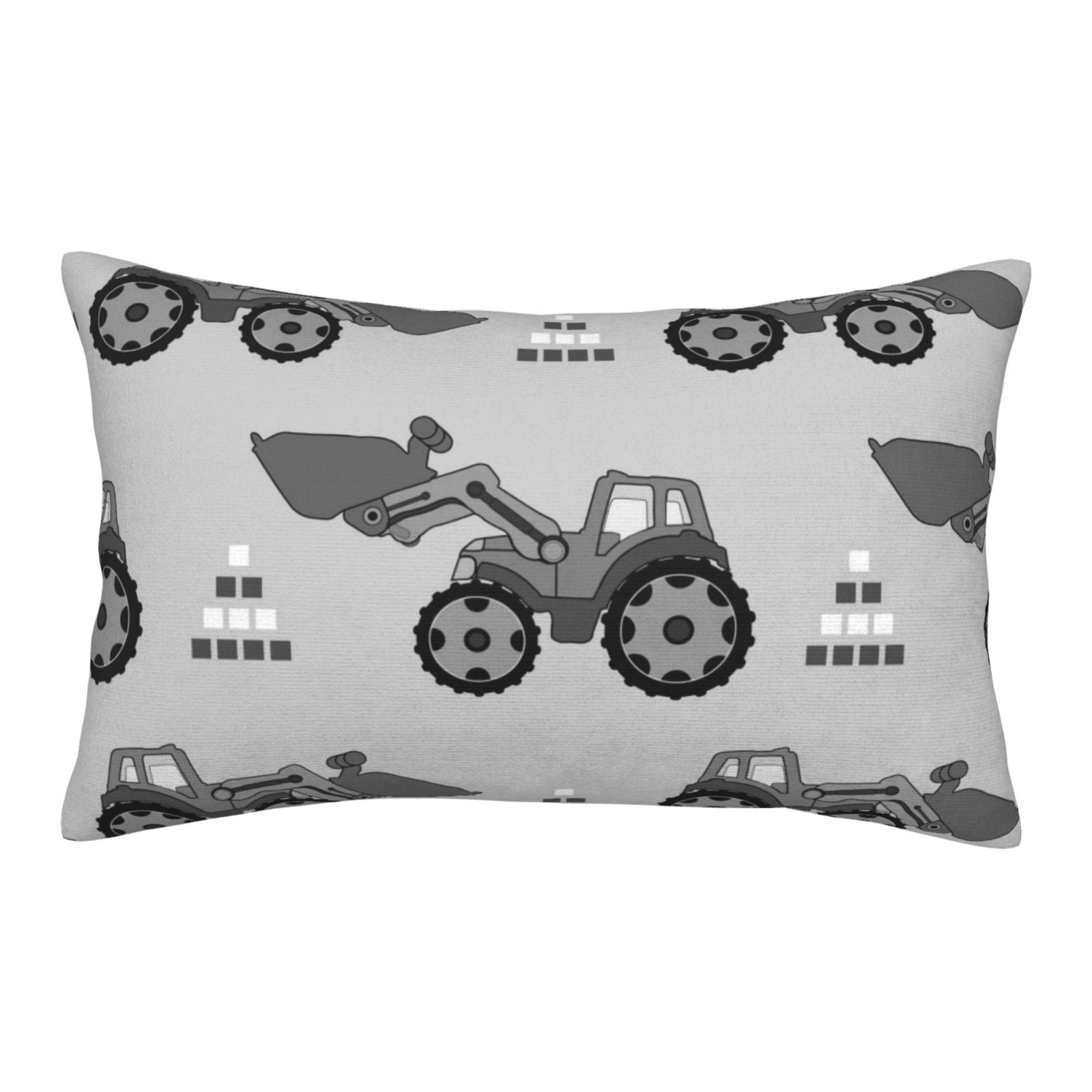 Bingfone Gray Tractor Standard Size Pillowcase, Long Staple Pure Cotton ...