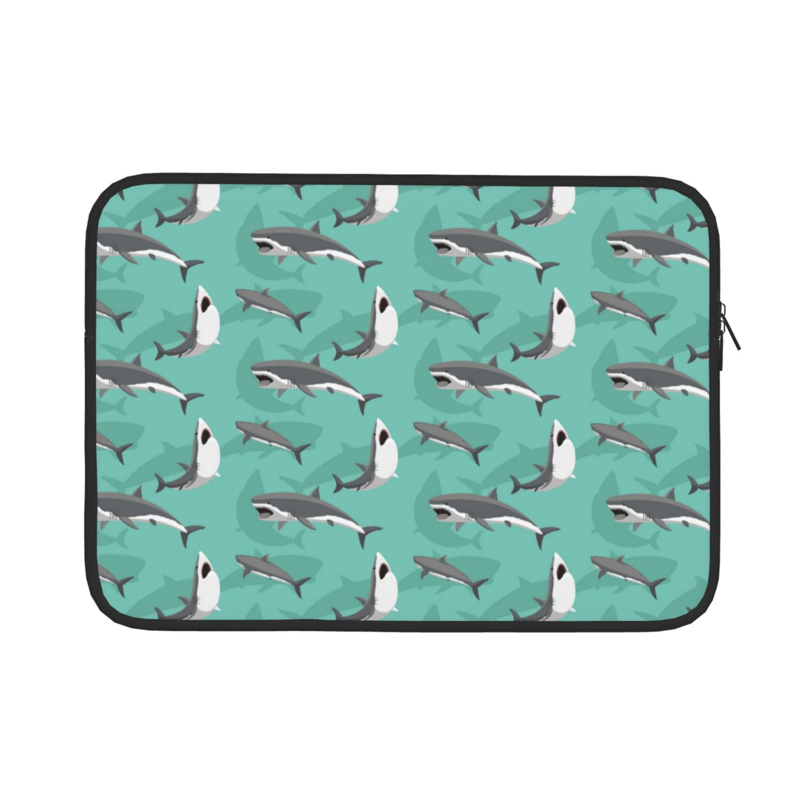 Bingfone Great White Shark Laptop Sleeve Case 15 inch , 360° Protective ...