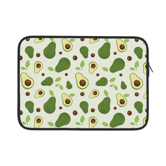 Bingfone Green Avocado Laptop Sleeve Case 15 inch , 360° Protective ...